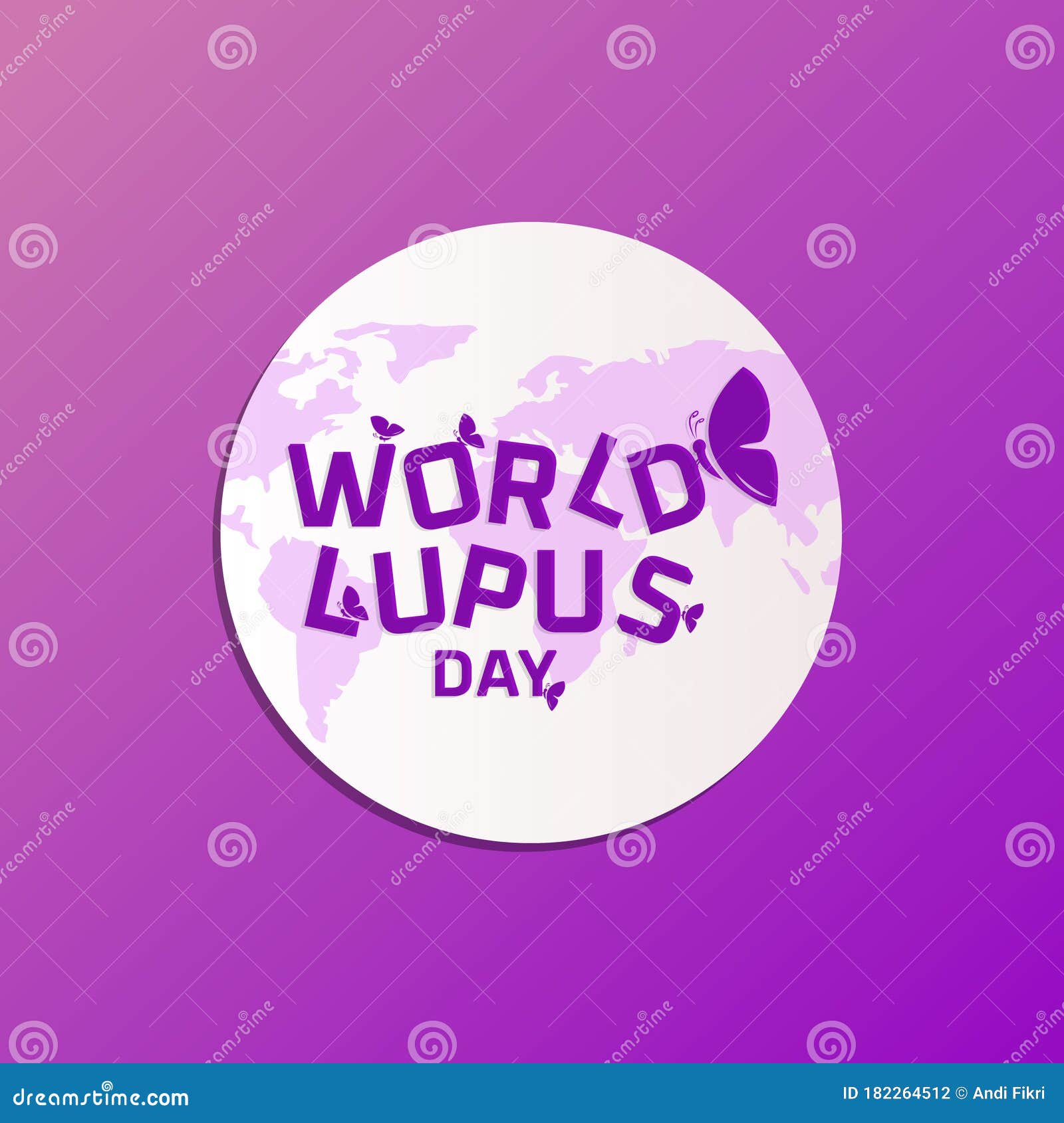 Vector Illustration Of World Lupus Day Stock Vector Illustration Of