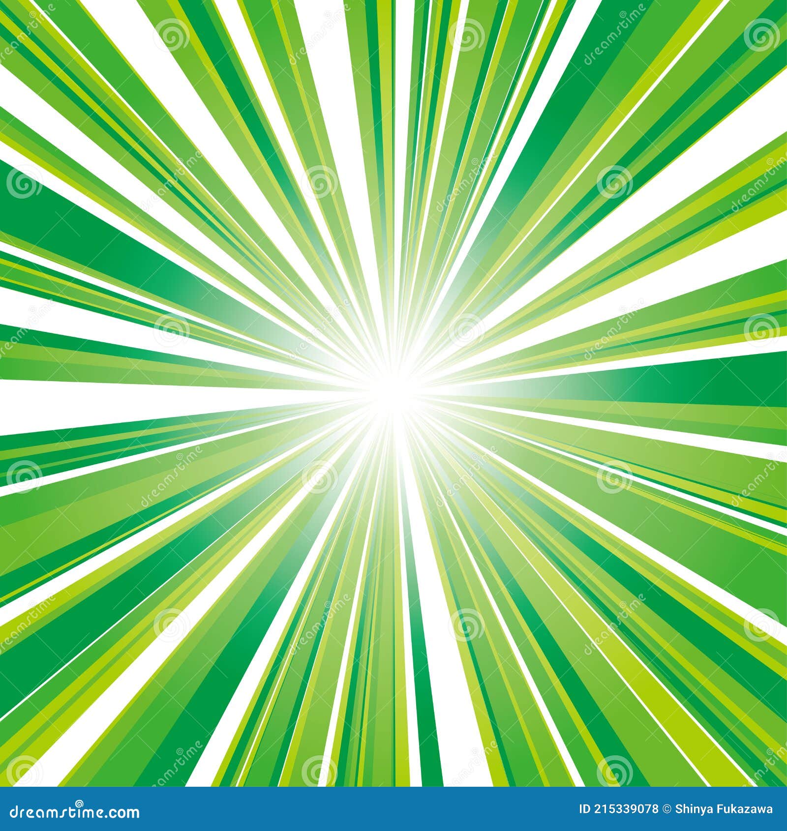 Vector Illustration of Yellow-green Square Flash Stock Vector ...