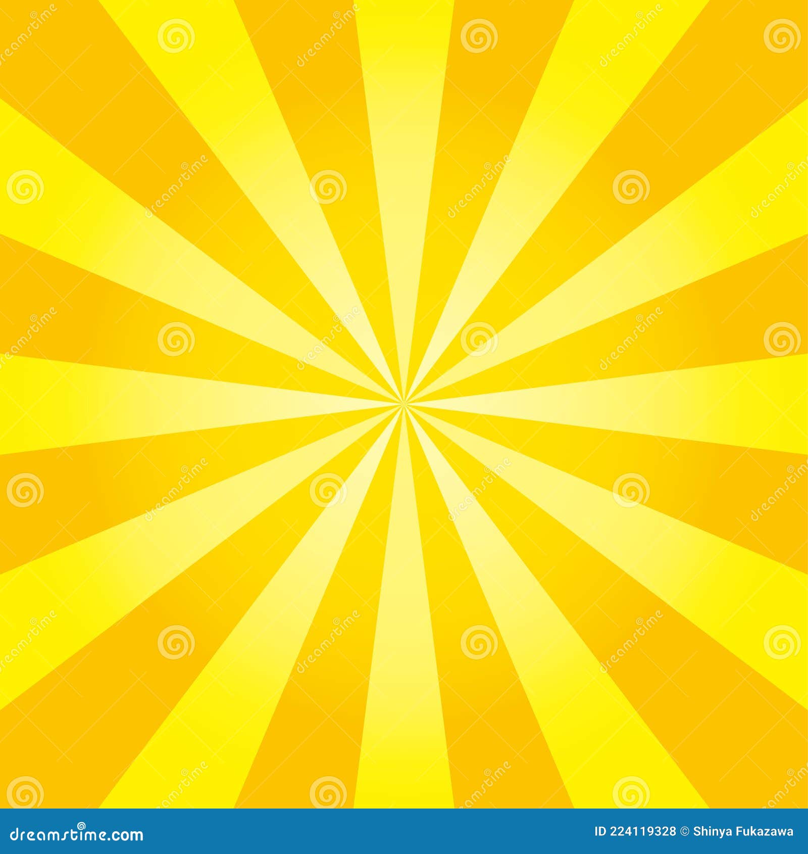 Vector Illustration of Yellow and Orange Flash with Gradation Stock ...