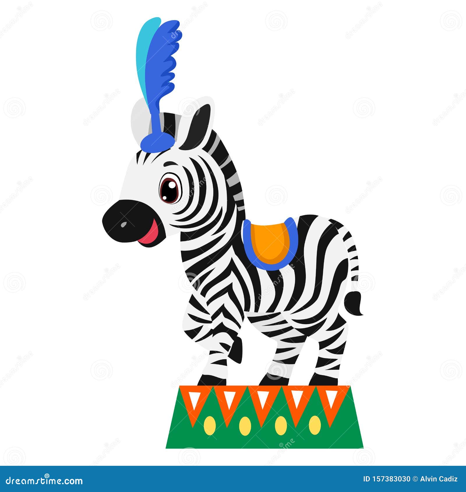 Zebra Circus Stock Illustrations – 239 Zebra Circus Stock Illustrations ...