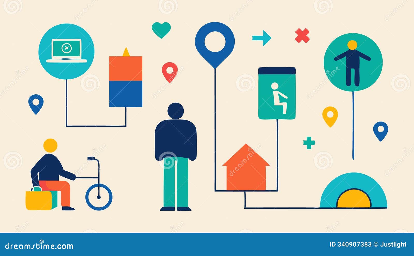 These Vector Illustrations Can Effectively Communicate the Concept of ...