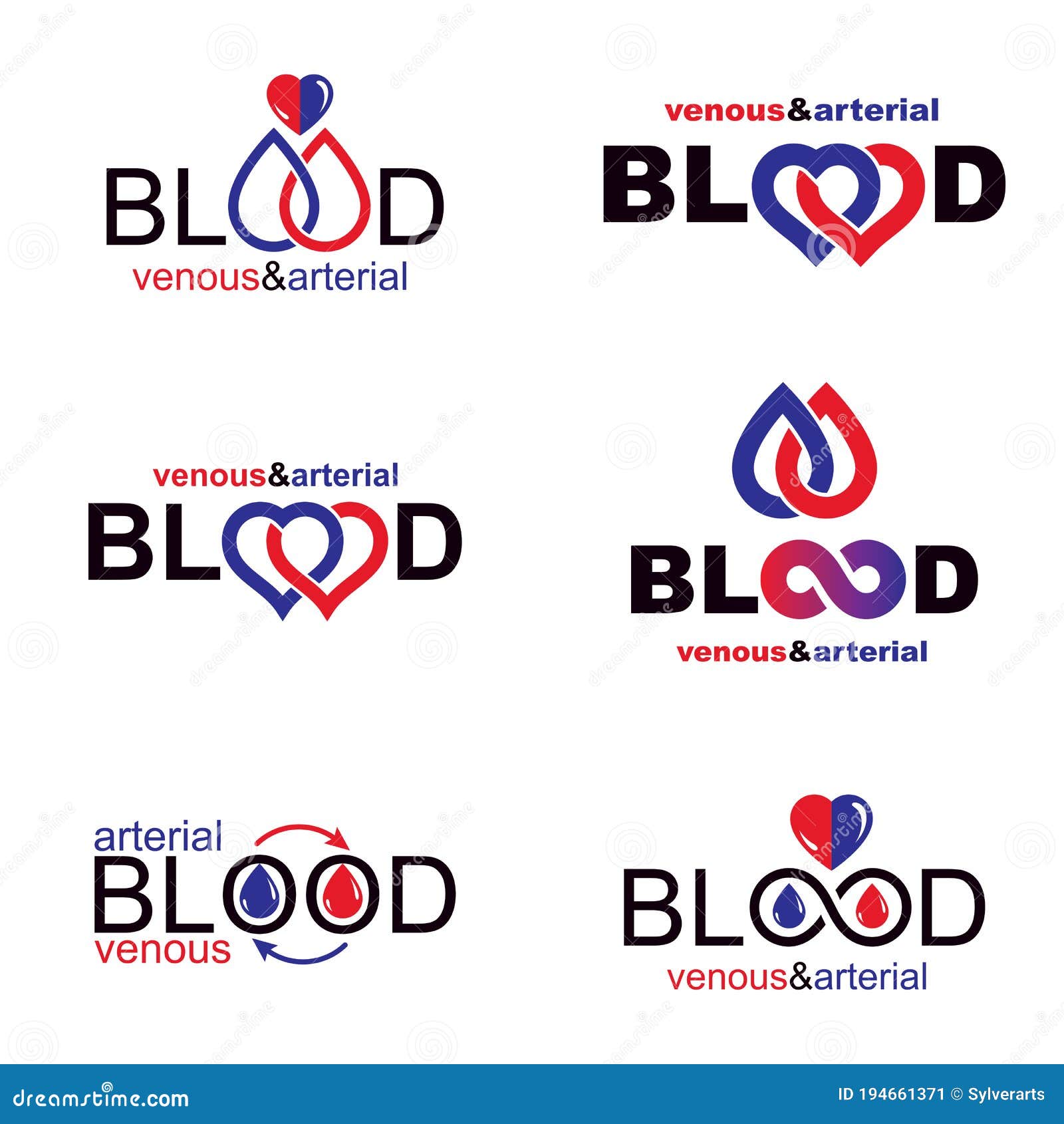 Vector Illustrations Created on Blood Donation Theme, Blood Transfusion ...