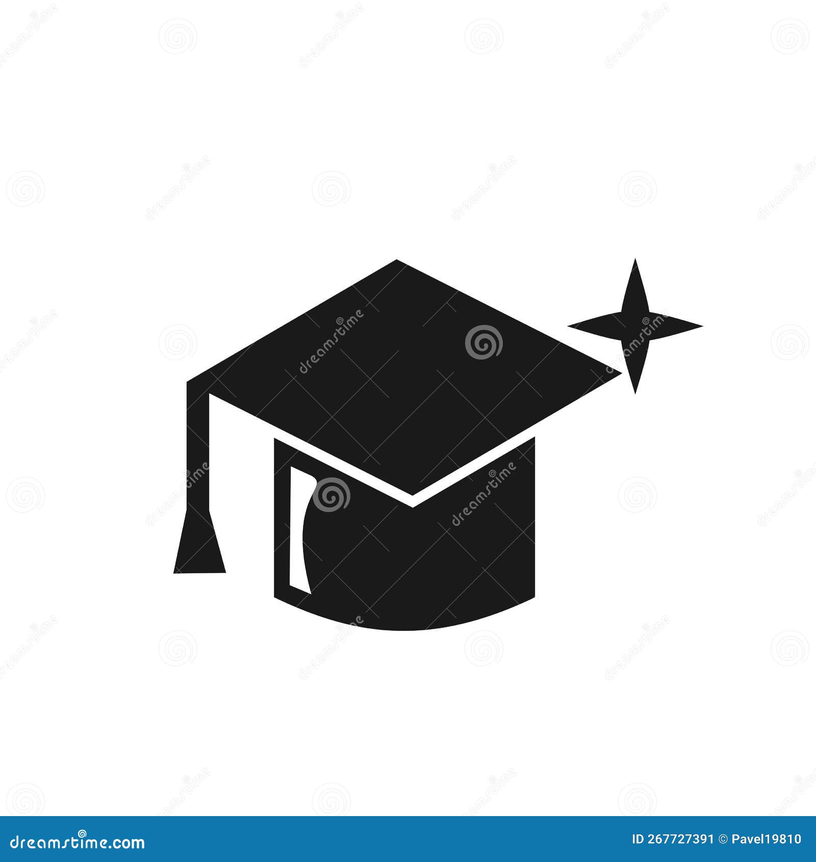 Vector Illustrations, Graduate Student Symbol, Science and Education ...