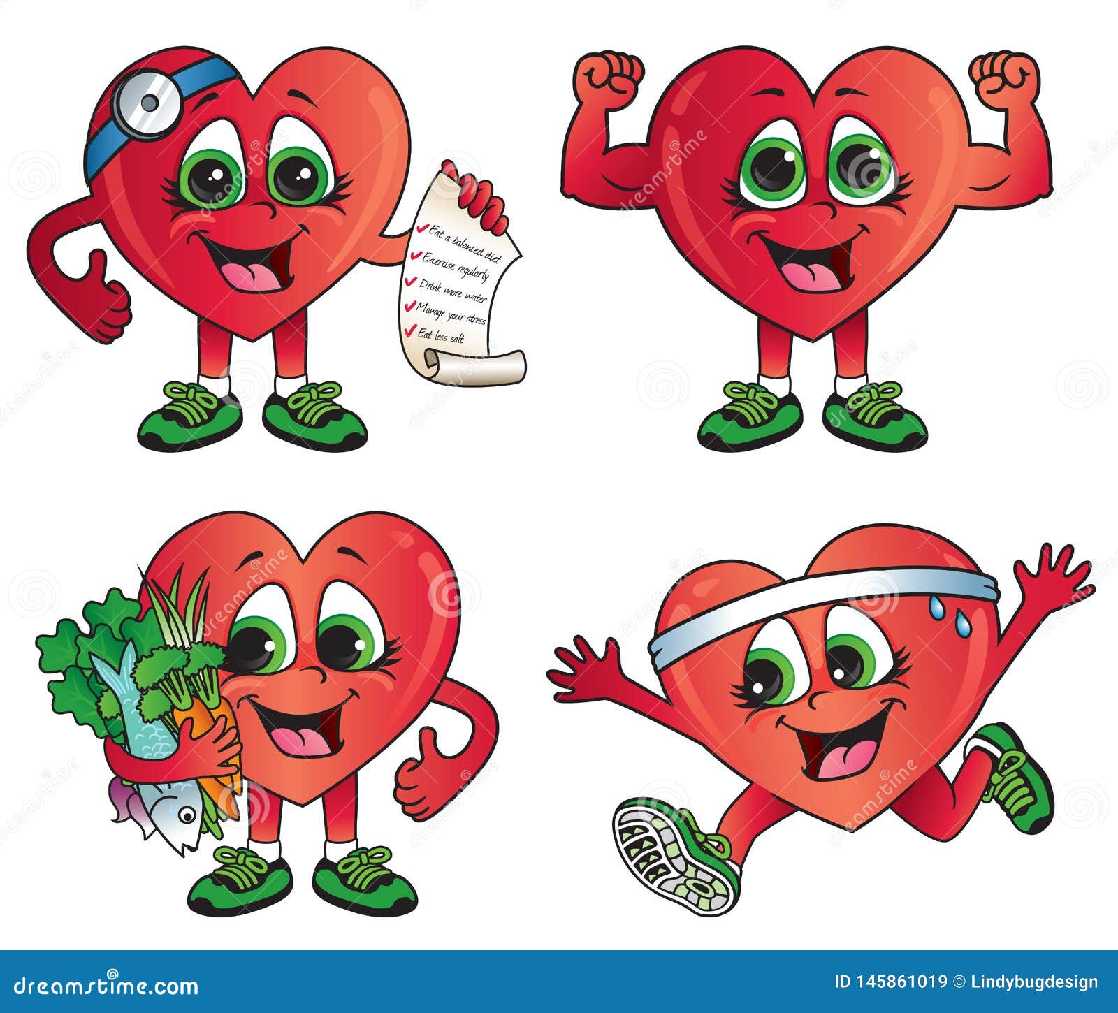 Cartoon Hearts Background Vector Illustration | CartoonDealer.com #36804362