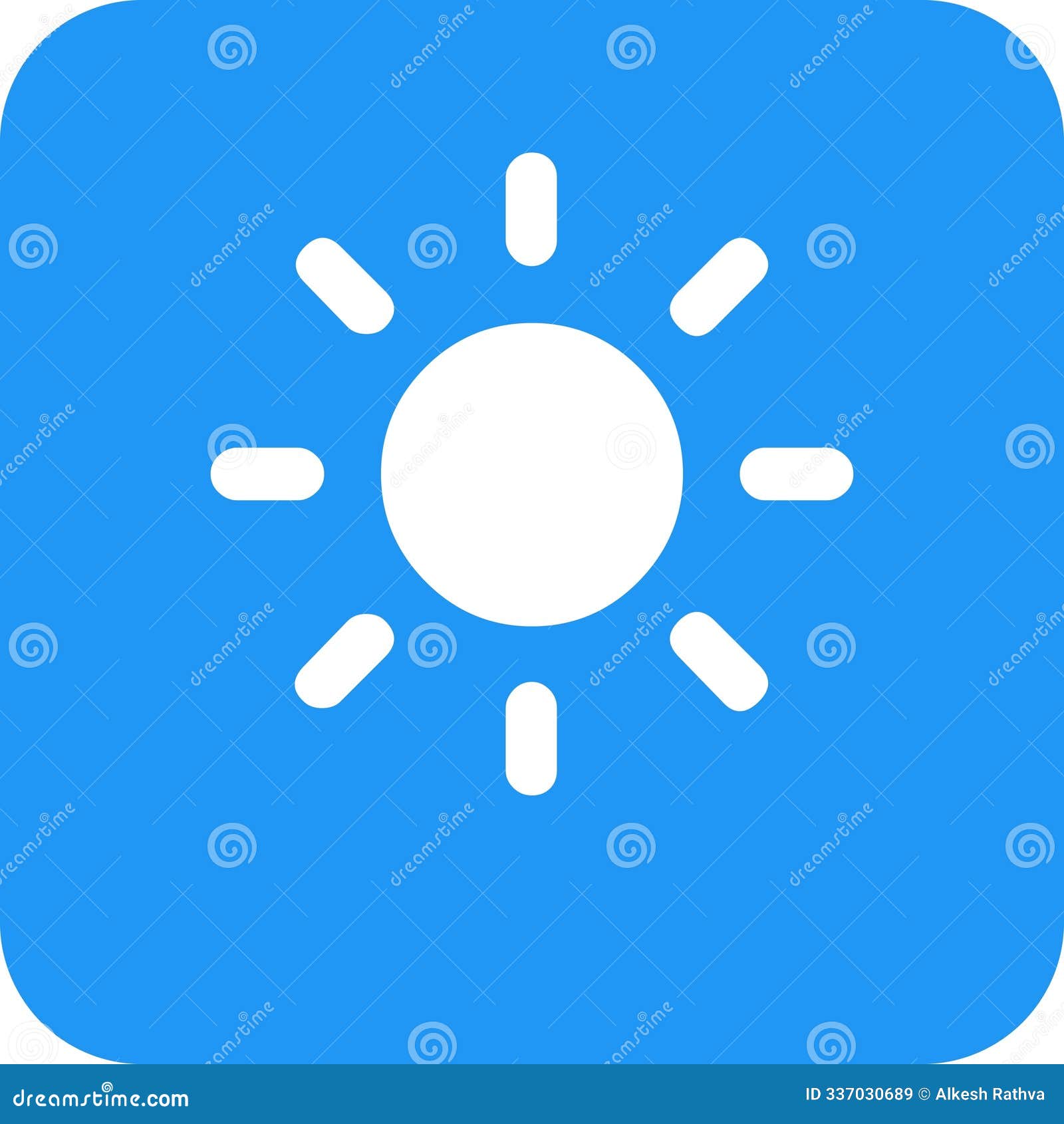 Vector Illustrations Icon Designed for Symbol Represents Brightness ...