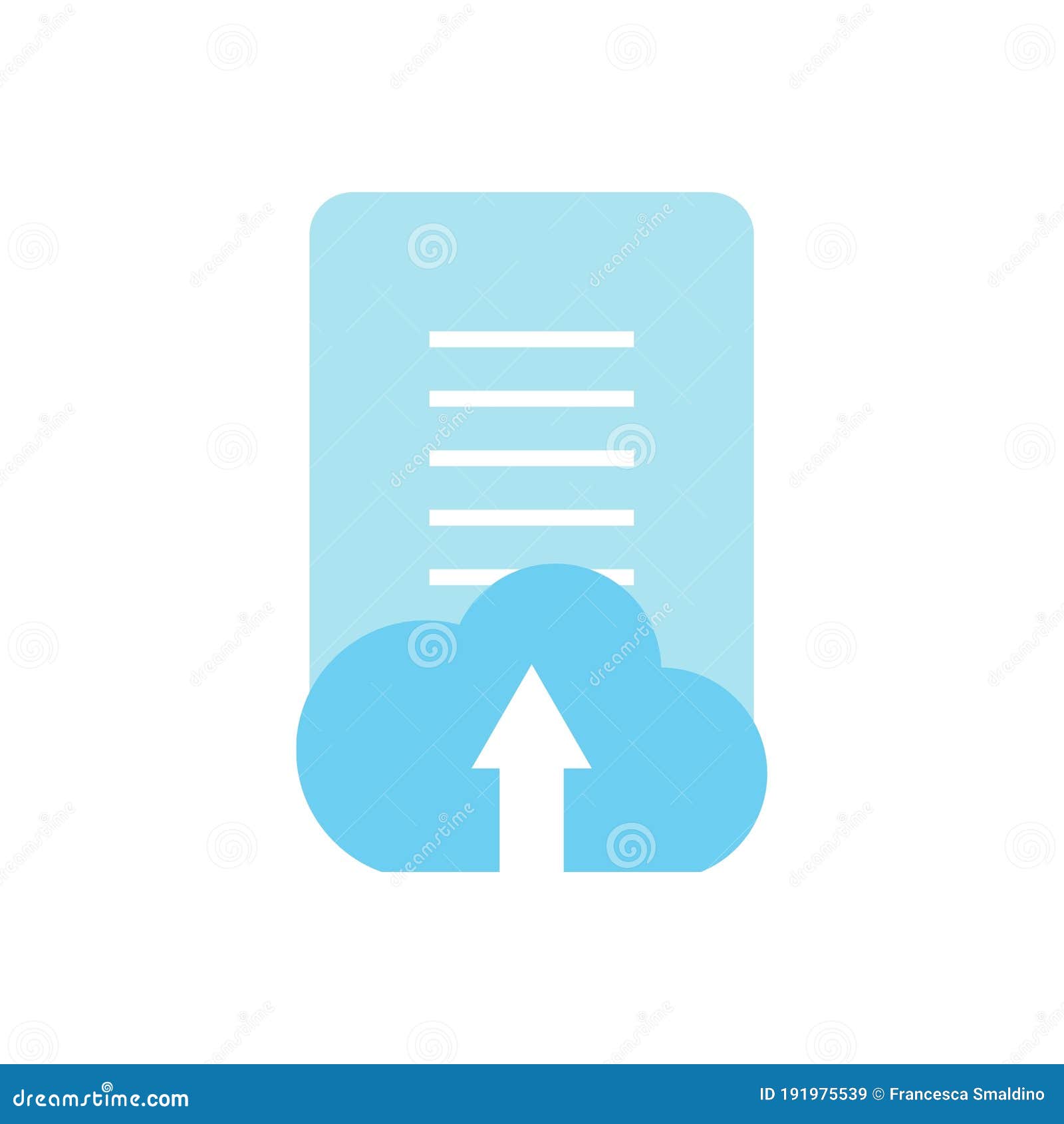 Vector Illustrations: Stylized Document Stock Illustration ...