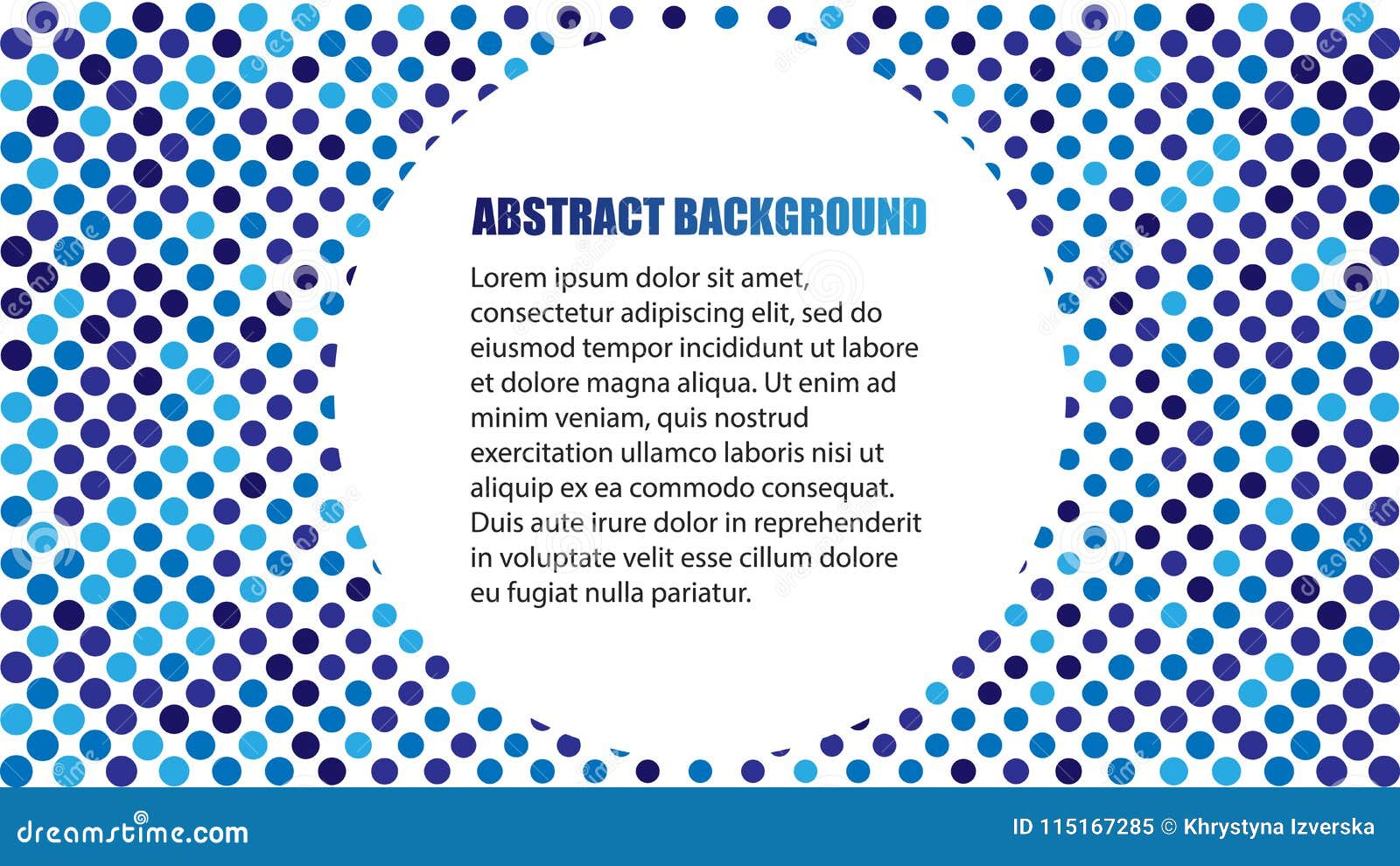 Dots Abstract Background Blue Stock Vector - Illustration of abstract ...