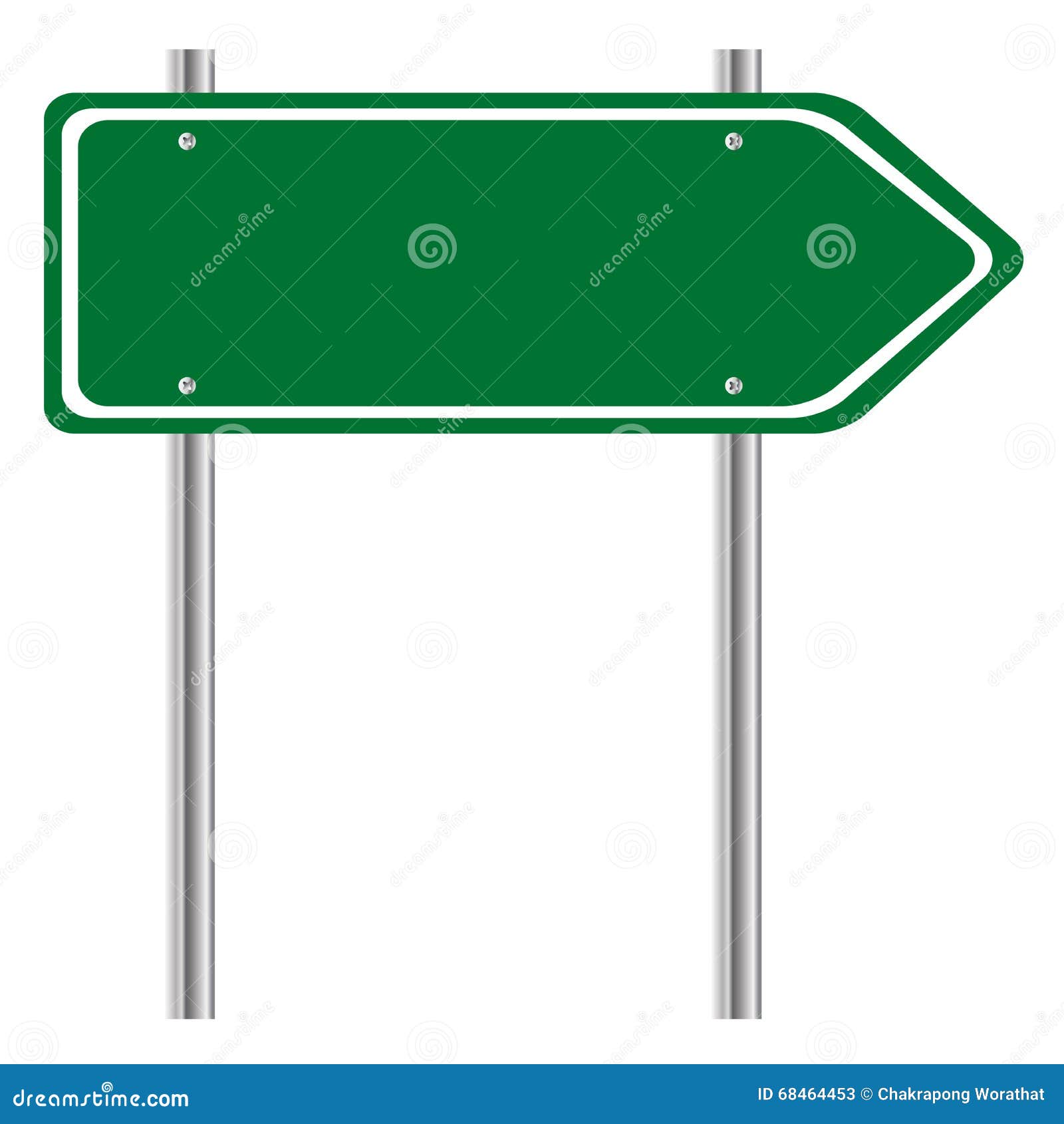 Vector Illustrator, Sign Post. Stock Illustration - Illustration of ...