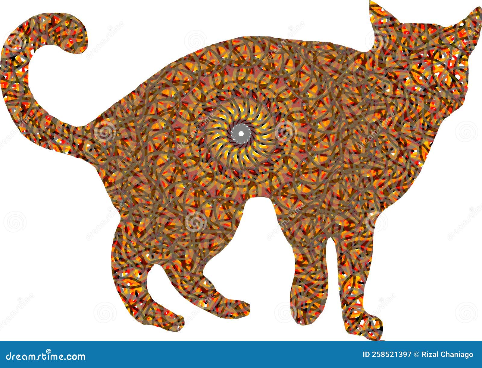 Vector Image. Abstract Image Stock Illustration - Illustration of organ ...