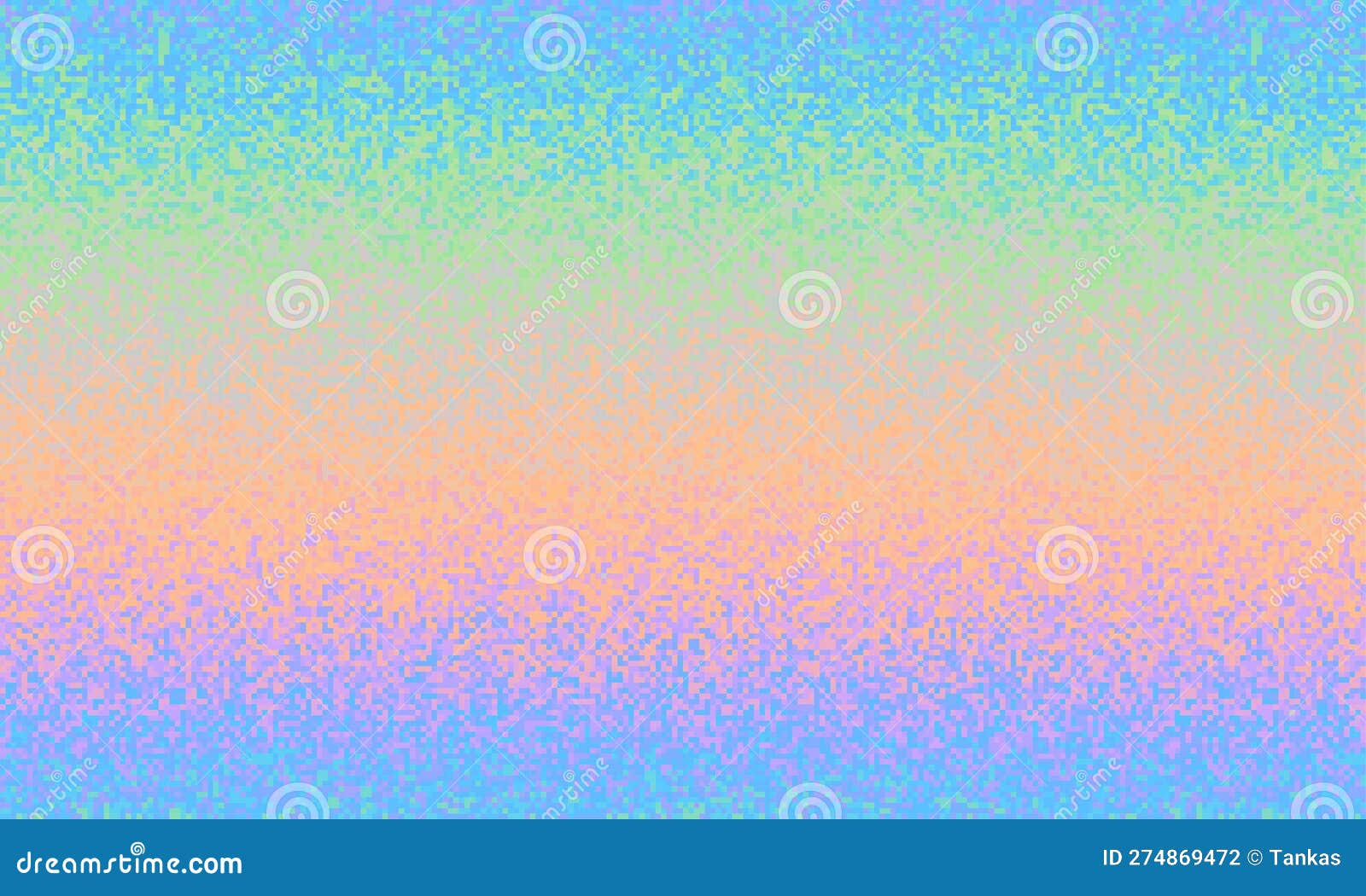 Pattern of a Random Small Dots. Noise Gradient Background. Horizontal ...