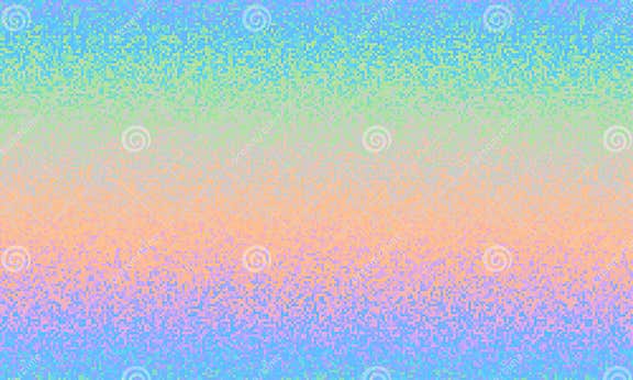 Pattern of a Random Small Dots. Noise Gradient Background. Horizontal ...