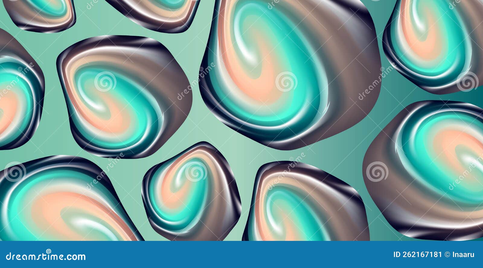 Vector Image of Abstract Multi-colored Shapes. Abstract Background ...
