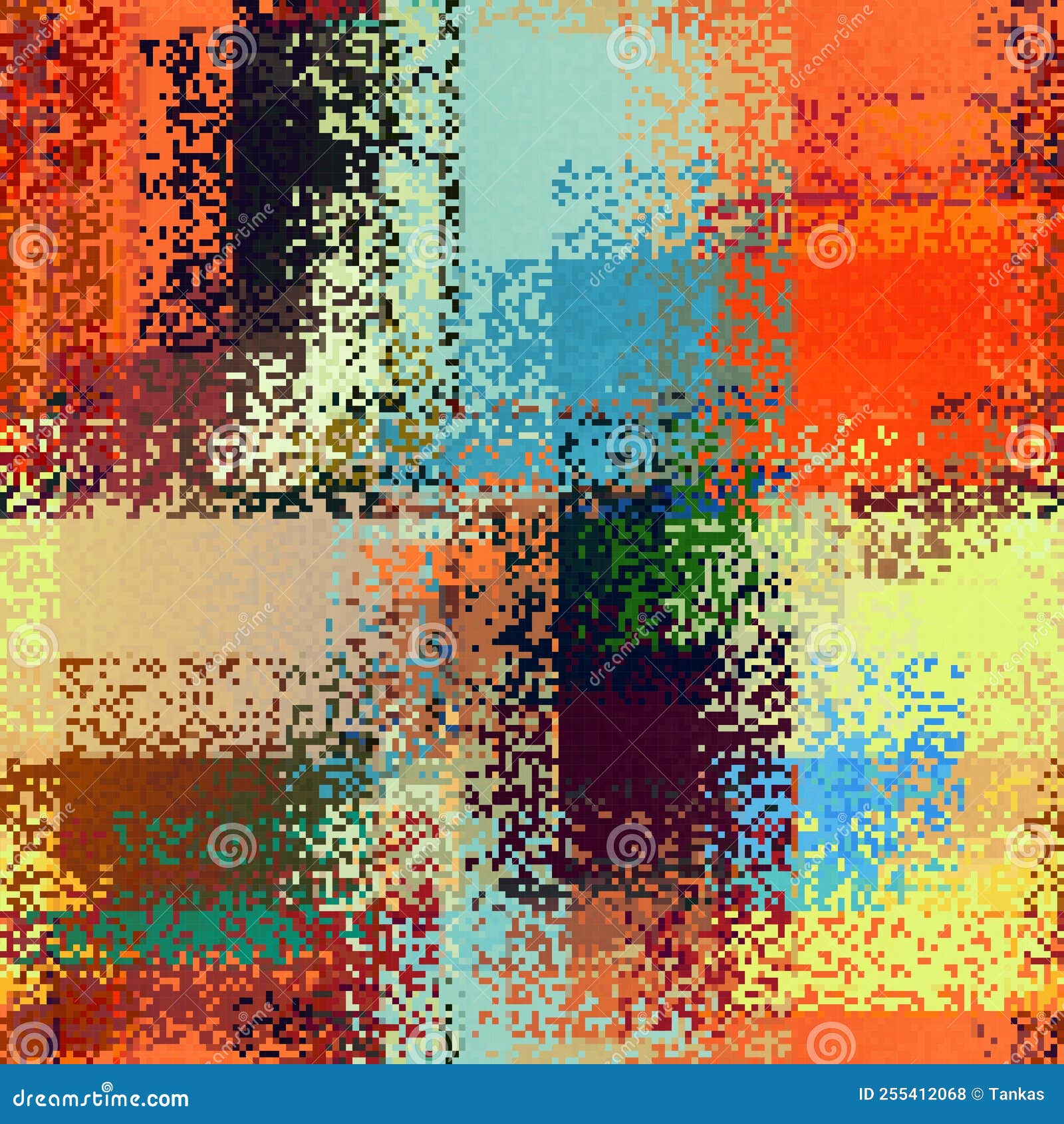 Pattern of a Random Small Dots. Seamless Image Stock Vector ...