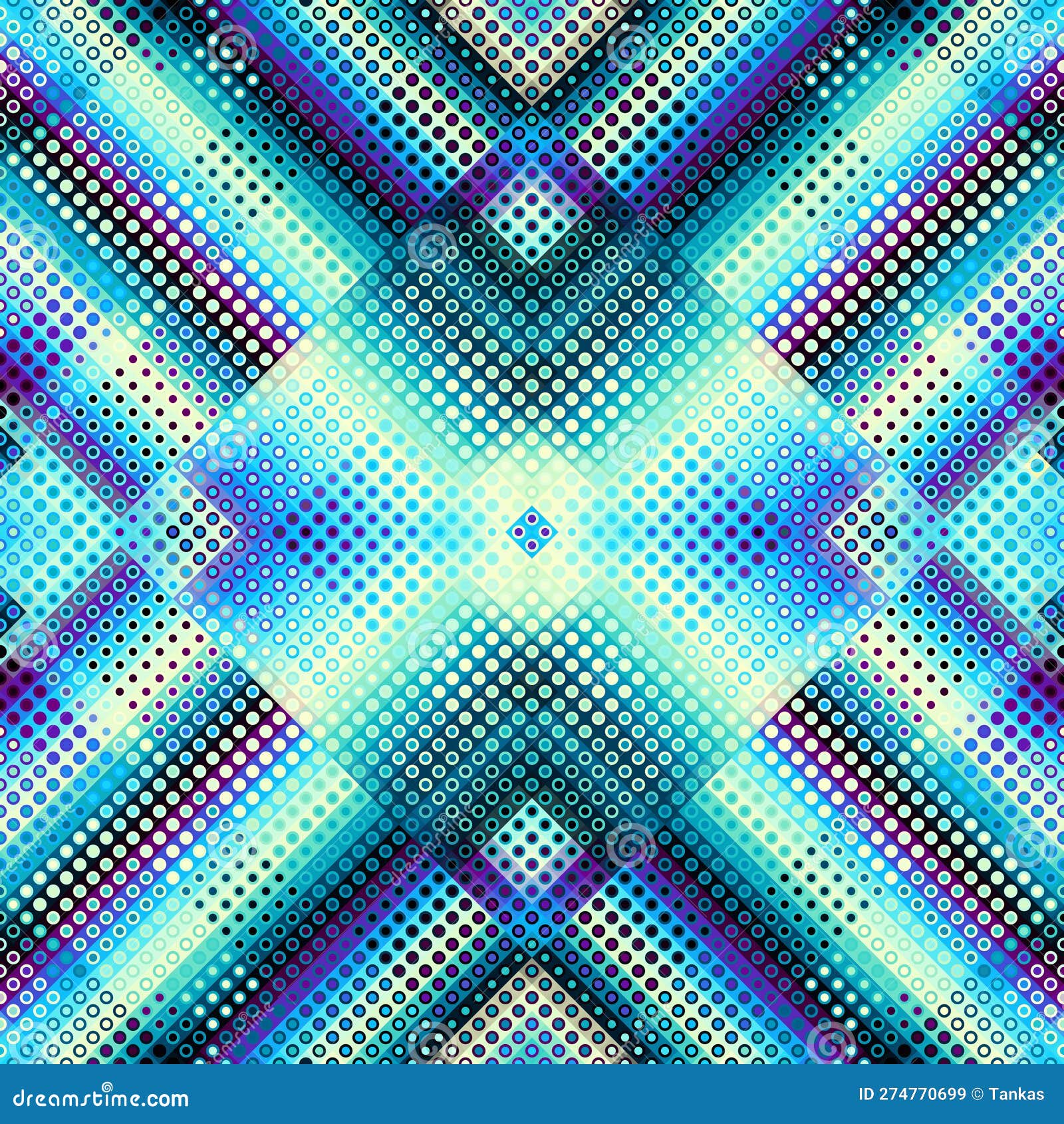 Pattern of a Random Small Dots. Seamless Vector Image Stock Image ...