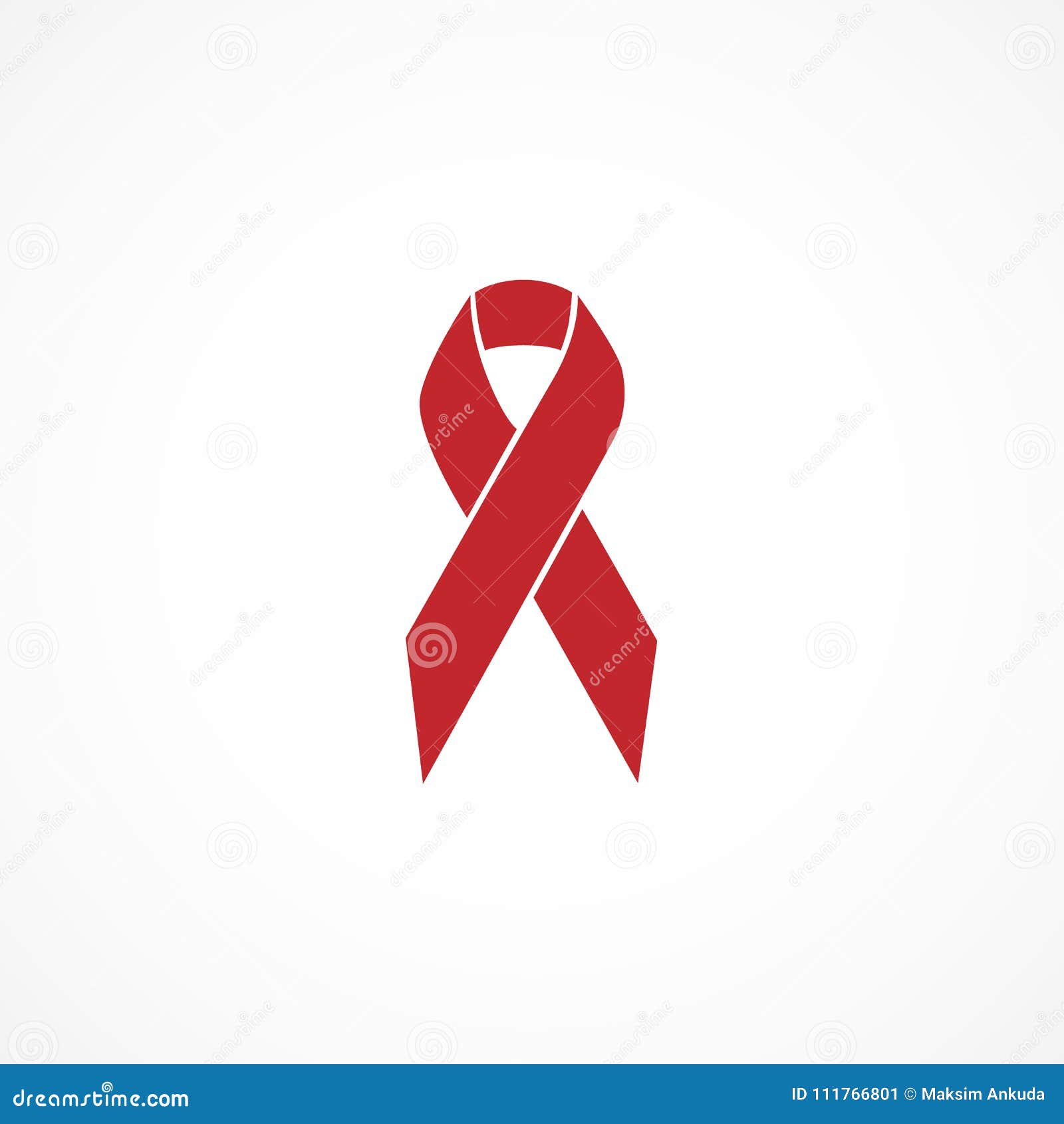 HIV/AIDS Icon. Trendy Flat Vector HIV/AIDS Icon On White Background ...