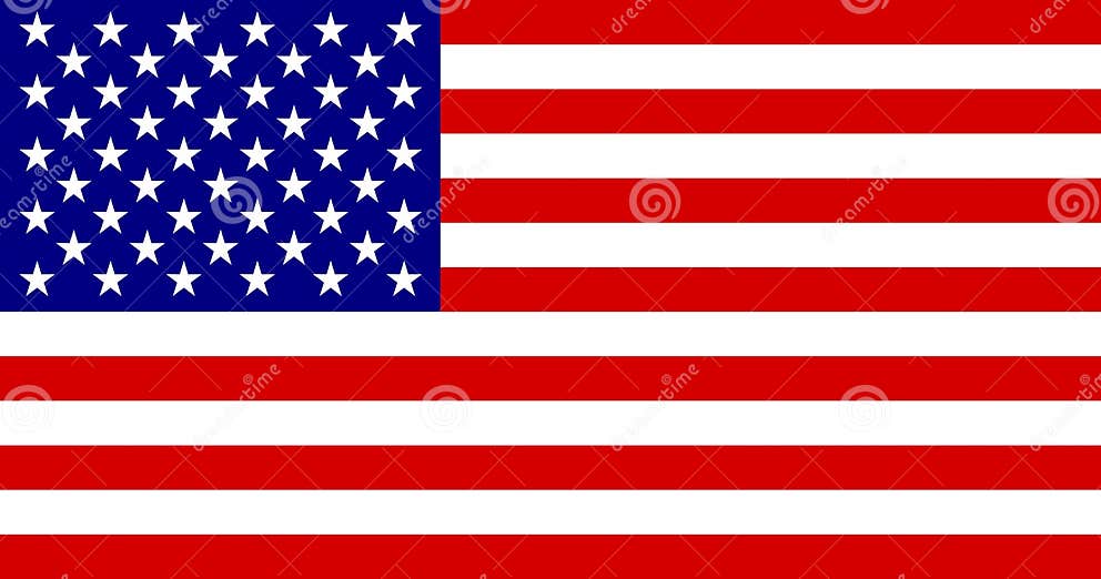 Accurate American Flag stock vector. Illustration of memorial - 101041578