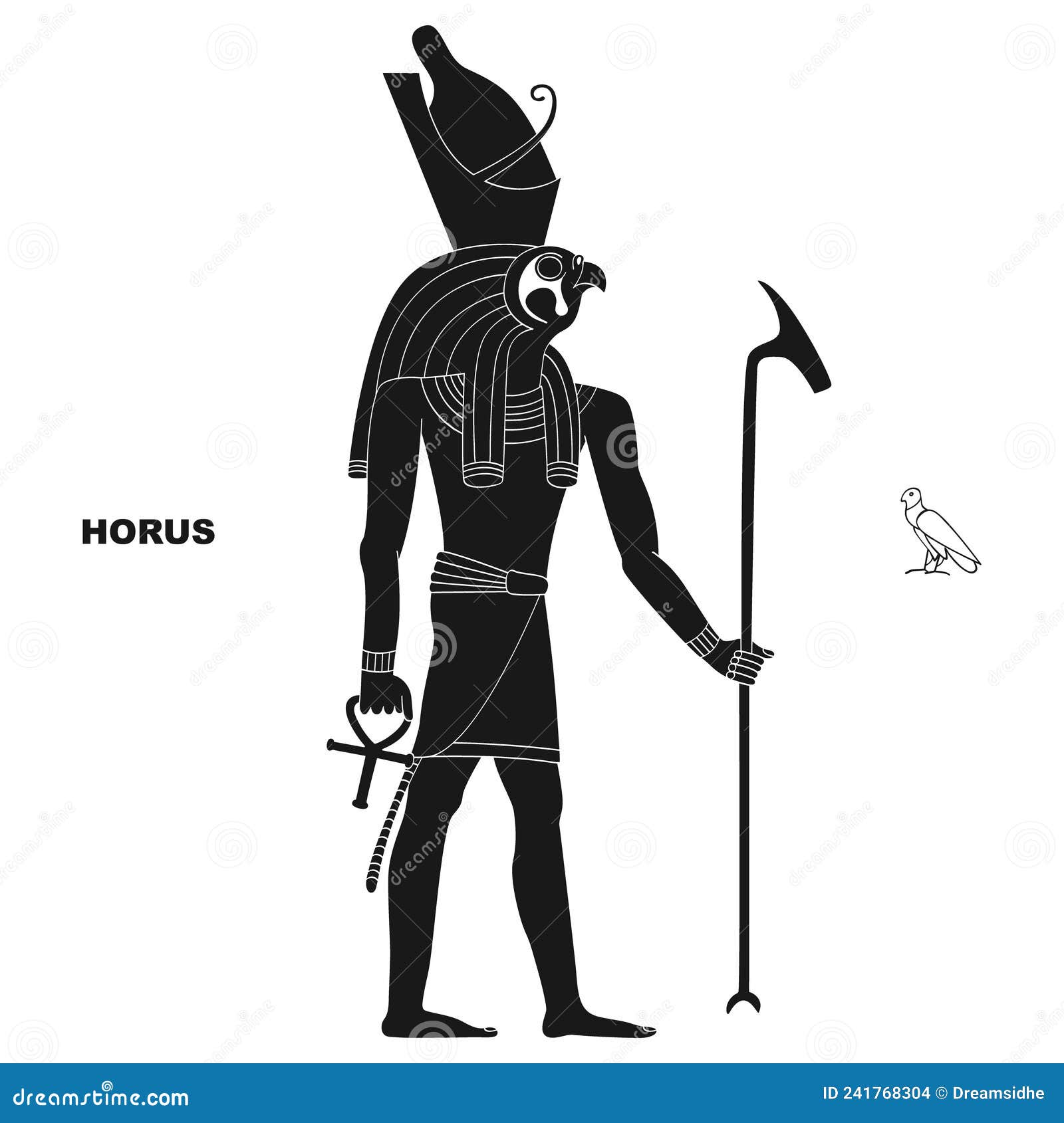 Eye Of Horus Jpg Image With Svg Vector Cut File For Cricut And ...