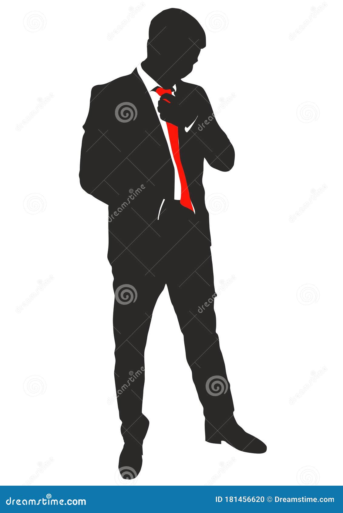 Vector image of man stock illustration. Illustration of advertisement ...