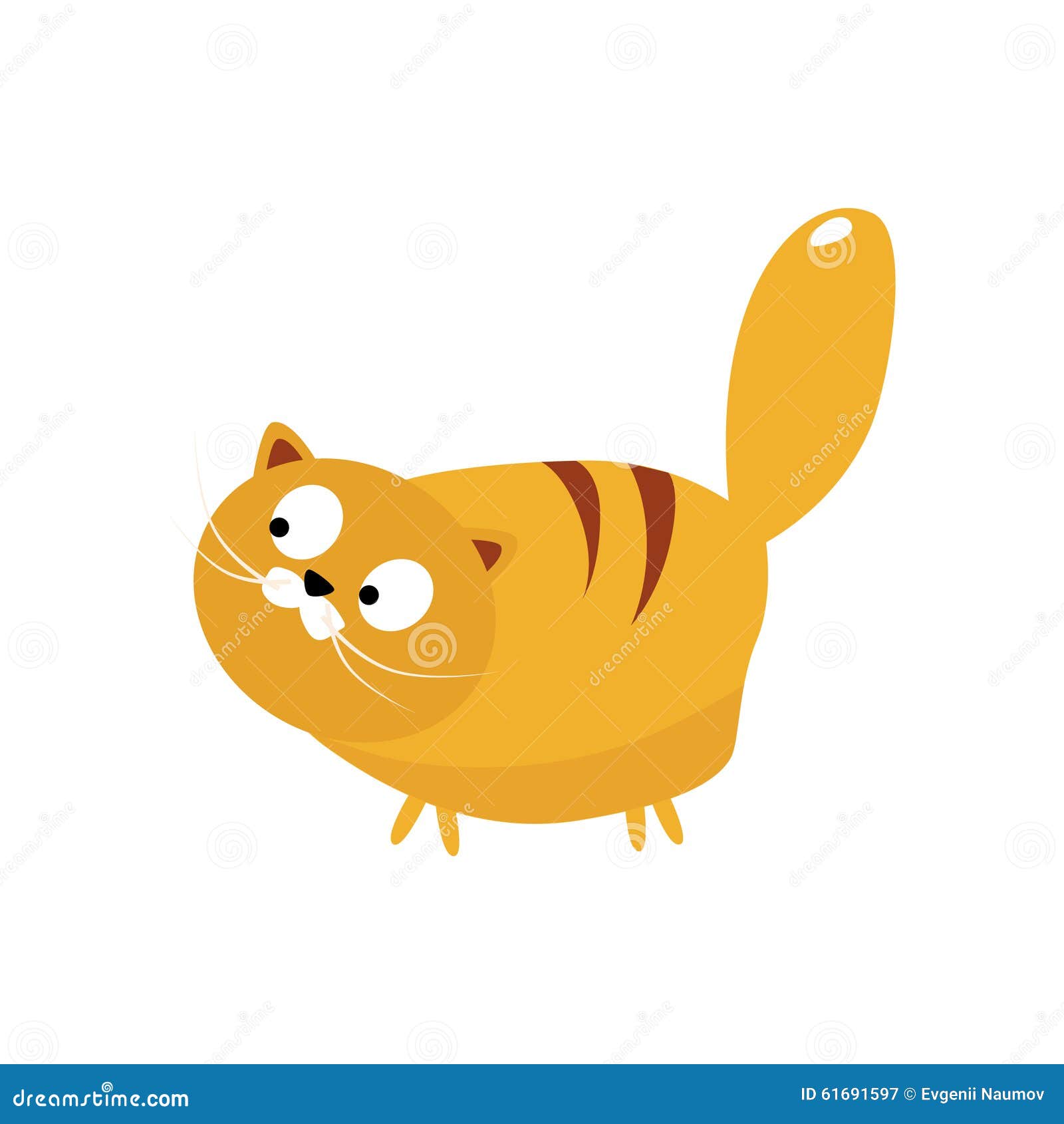 Vector Image of Big Cat stock vector. Illustration of animal - 61691597