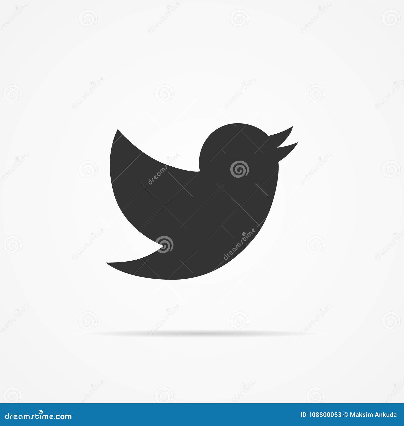 Vector image bird icon. editorial stock photo. Illustration of design ...