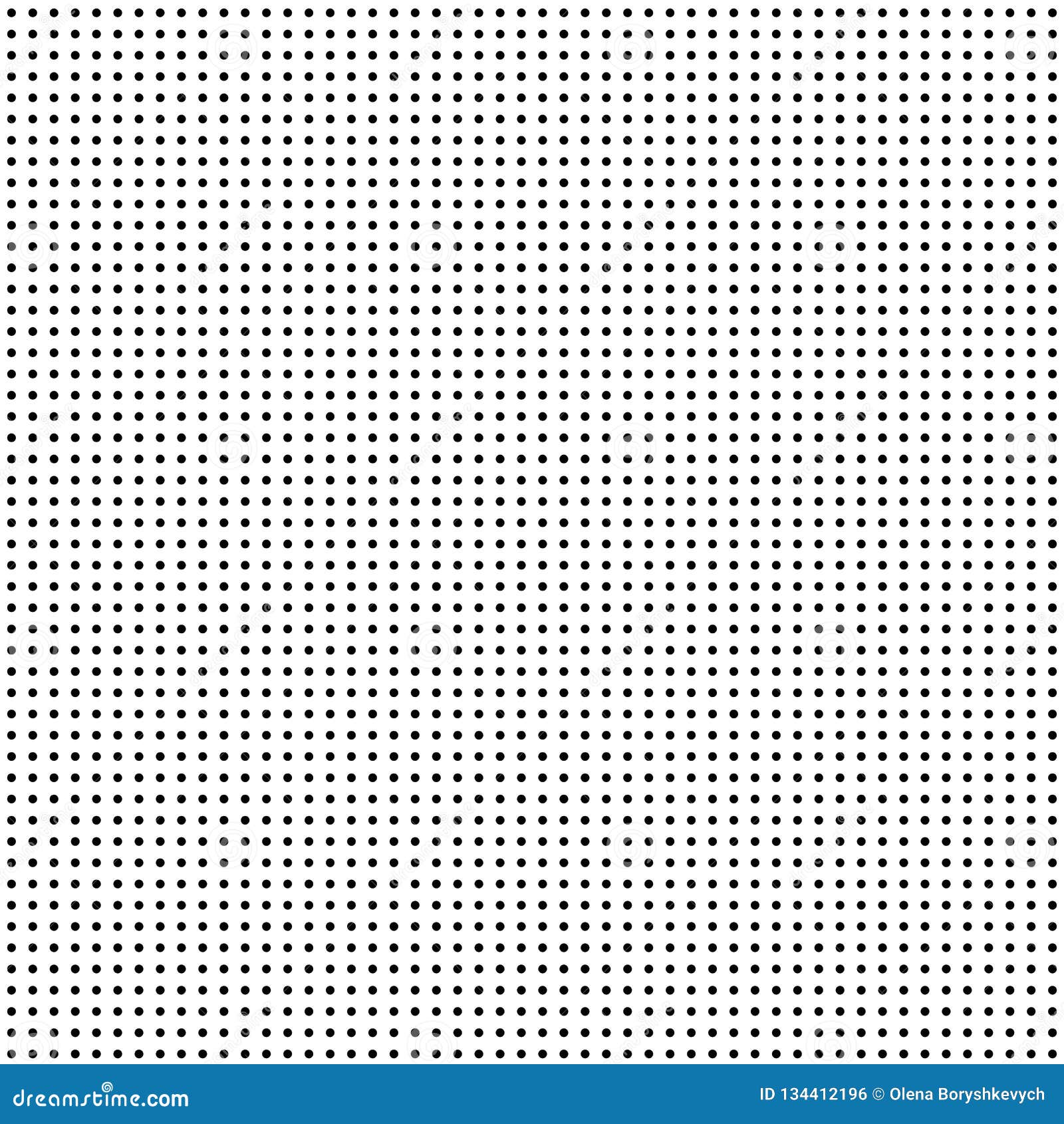Vector Image of Black Small Dots on a White Background. Stock Vector ...
