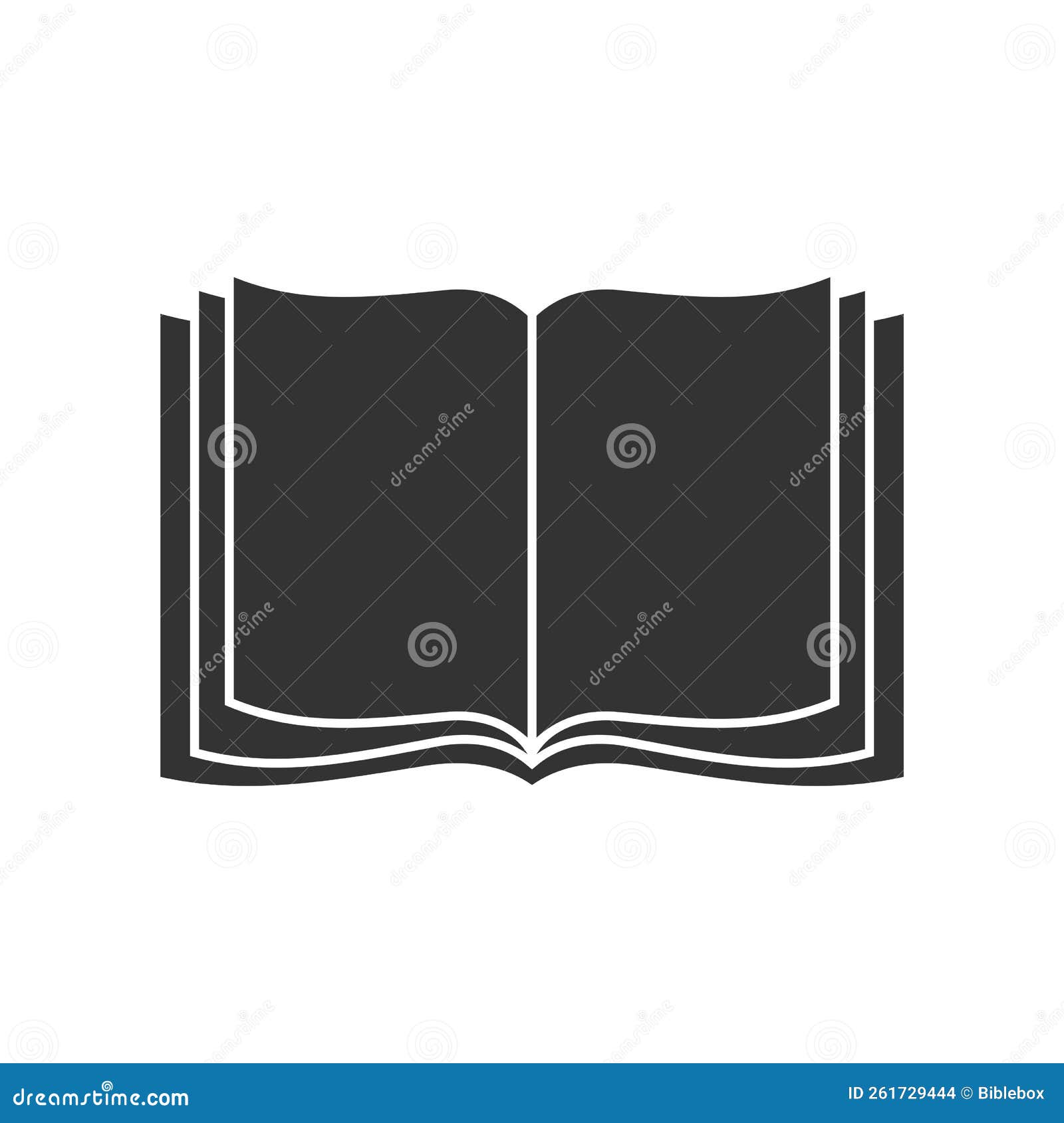 Vector Image of a Book, Scroll and Manuscript Stock Vector ...