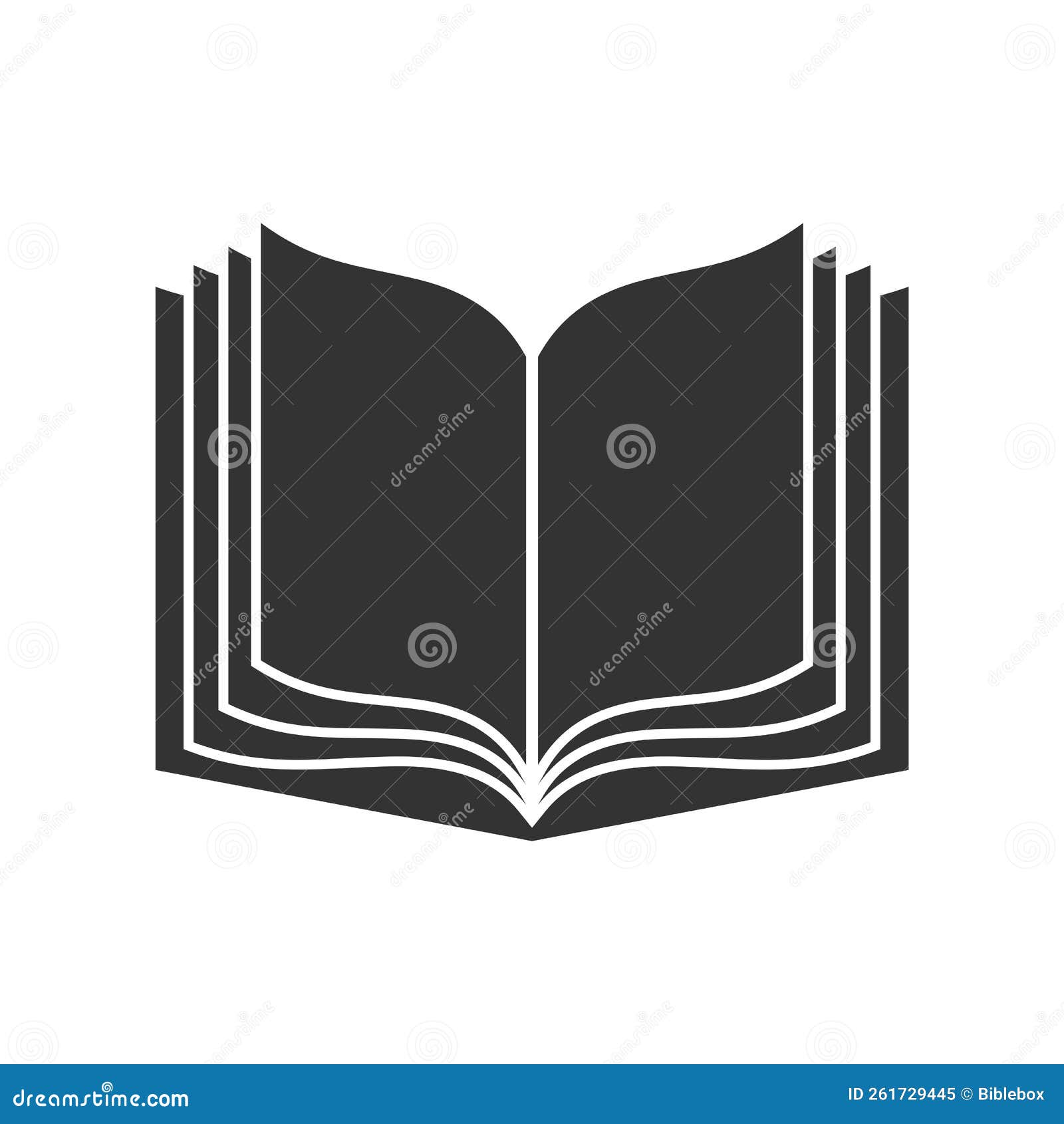 Vector Image of a Book, Scroll and Manuscript Stock Vector ...