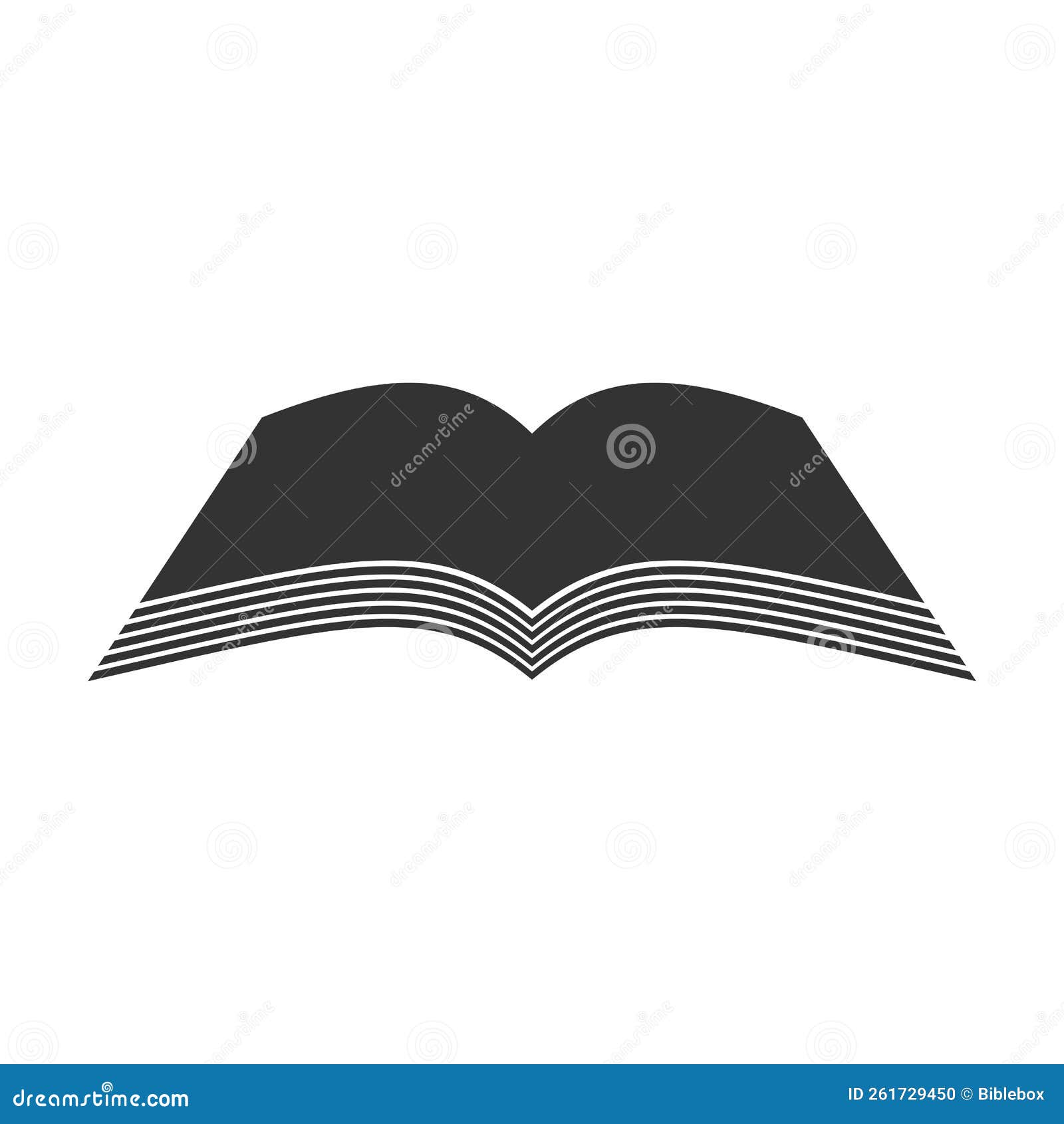 Vector Image of a Book, Scroll and Manuscript Stock Vector ...