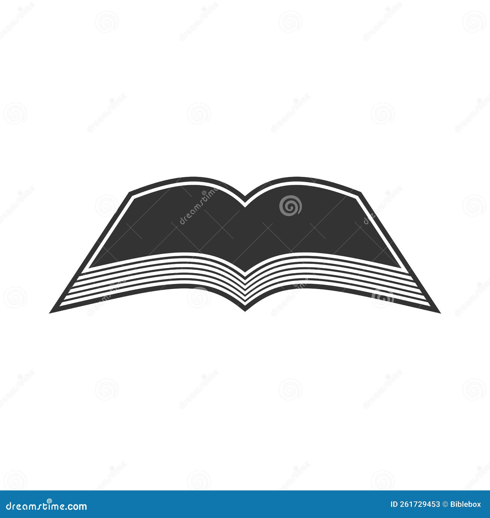 Vector Image of a Book, Scroll and Manuscript Stock Vector ...