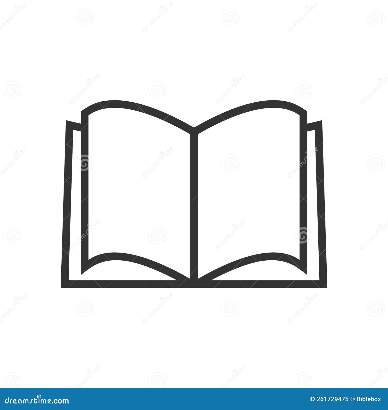 Vector Image of a Book, Scroll and Manuscript Stock Vector ...