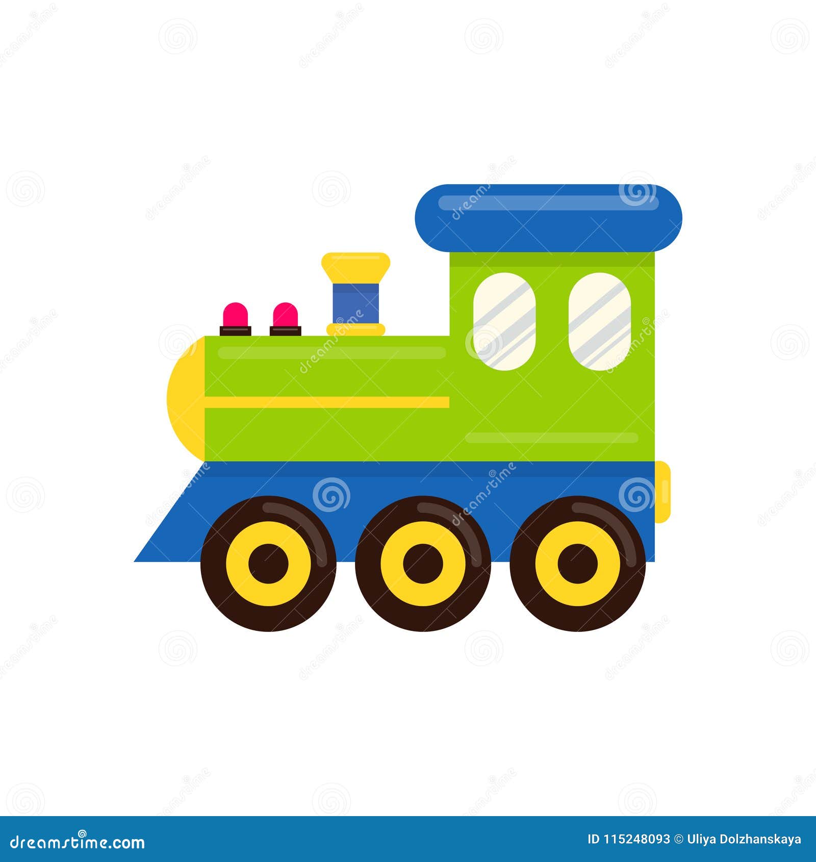 Cute Train Clipart