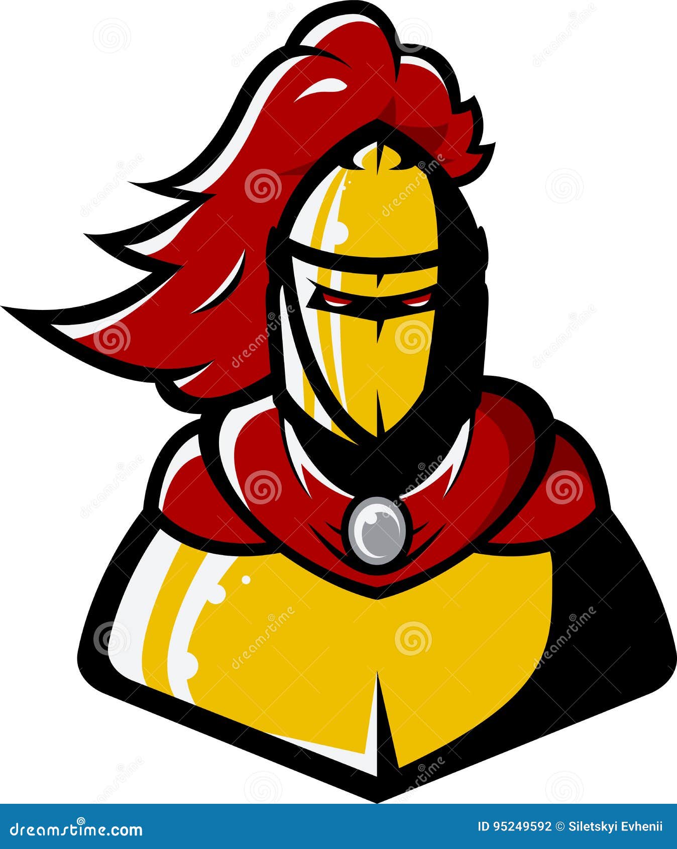 Golden Knight From Heaven Cinematic Movie 3D Text Effect Cartoon Vector ...