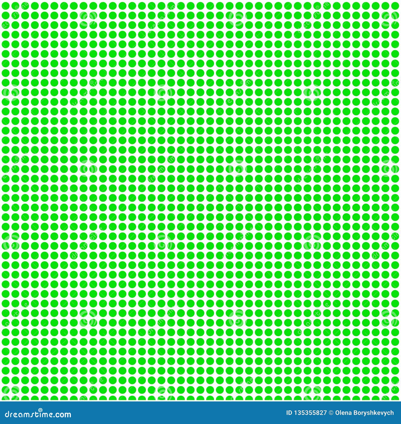 Vector Image of a Green Dots on a White Background. Stock Vector ...