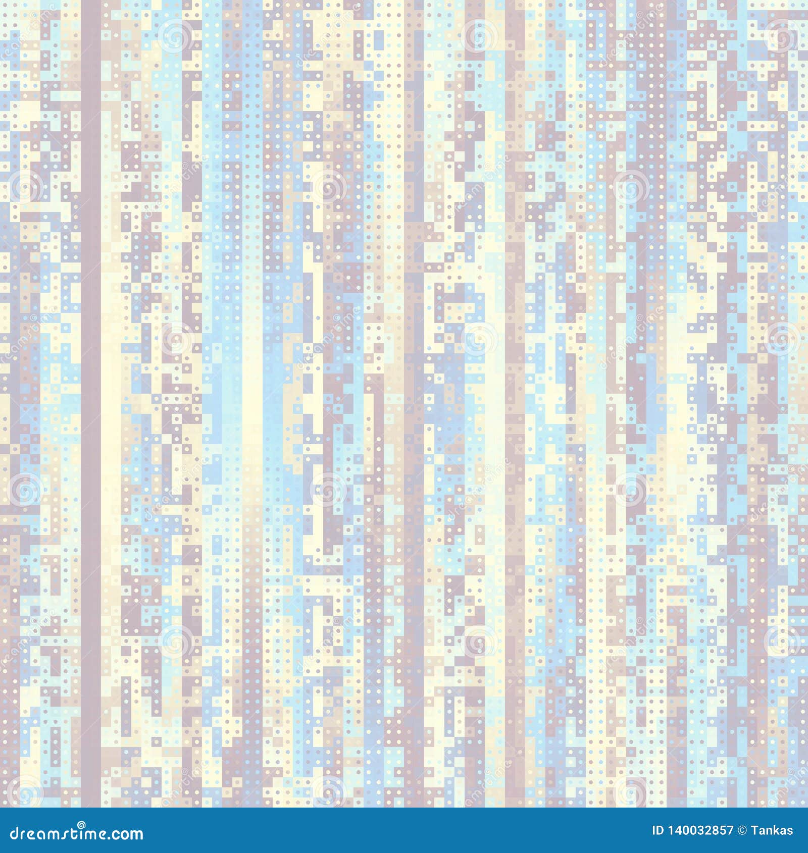 Vector Image with Imitation of Grunge Datamoshing Texture. Stock Vector ...