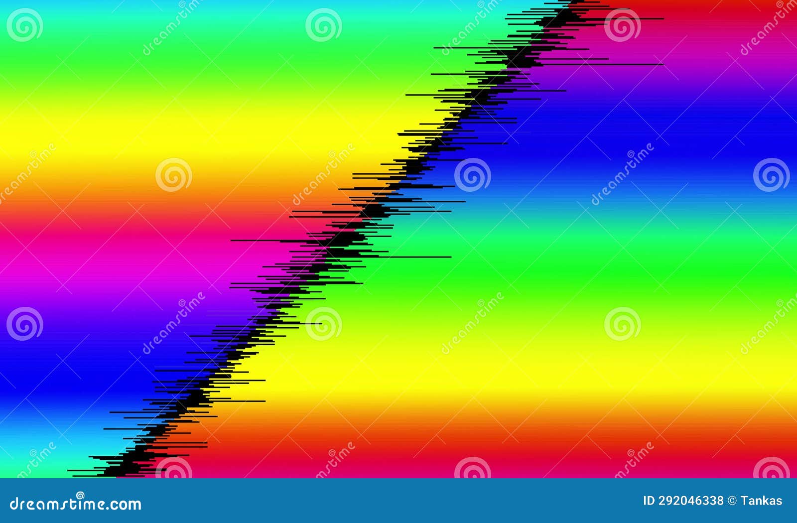 Vector Image with Imitation of Grunge Datamoshing Texture. Glitch ...