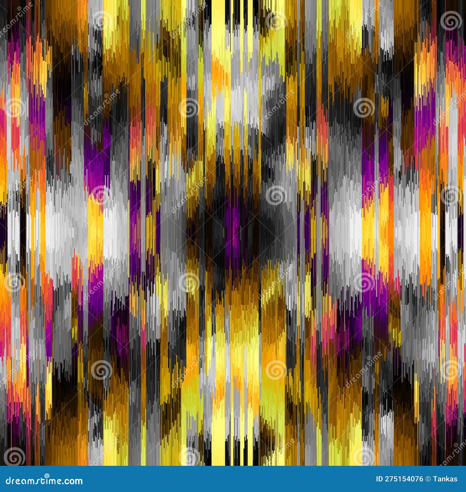 Vector Image with Imitation of Grunge Melange Lines Texture. Seamless ...