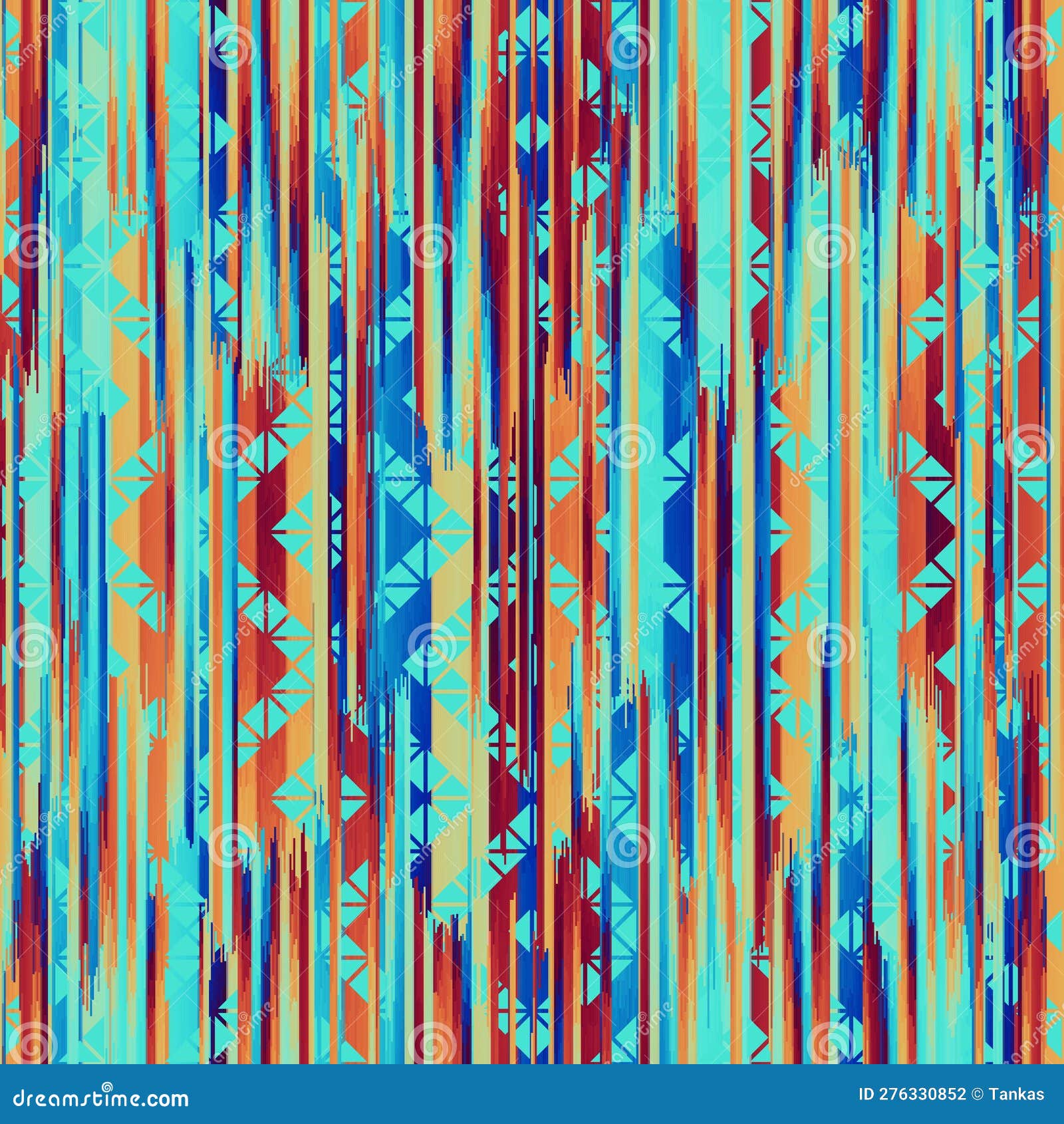 Vector Image with Imitation of Grunge Melange Lines Texture. Seamless ...