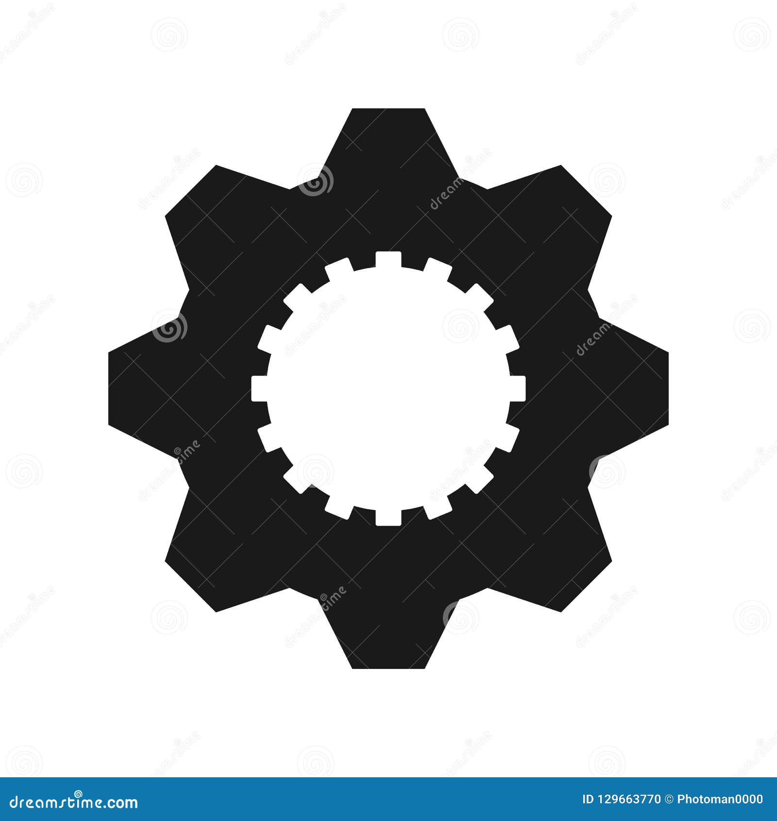 Vector Image Machine Gears and Transmission Parts Stock Vector ...