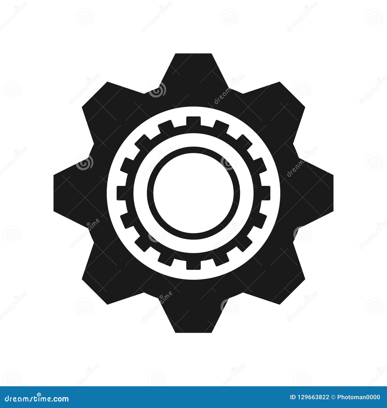 Vector Image Machine Gears and Transmission Parts Stock Vector ...