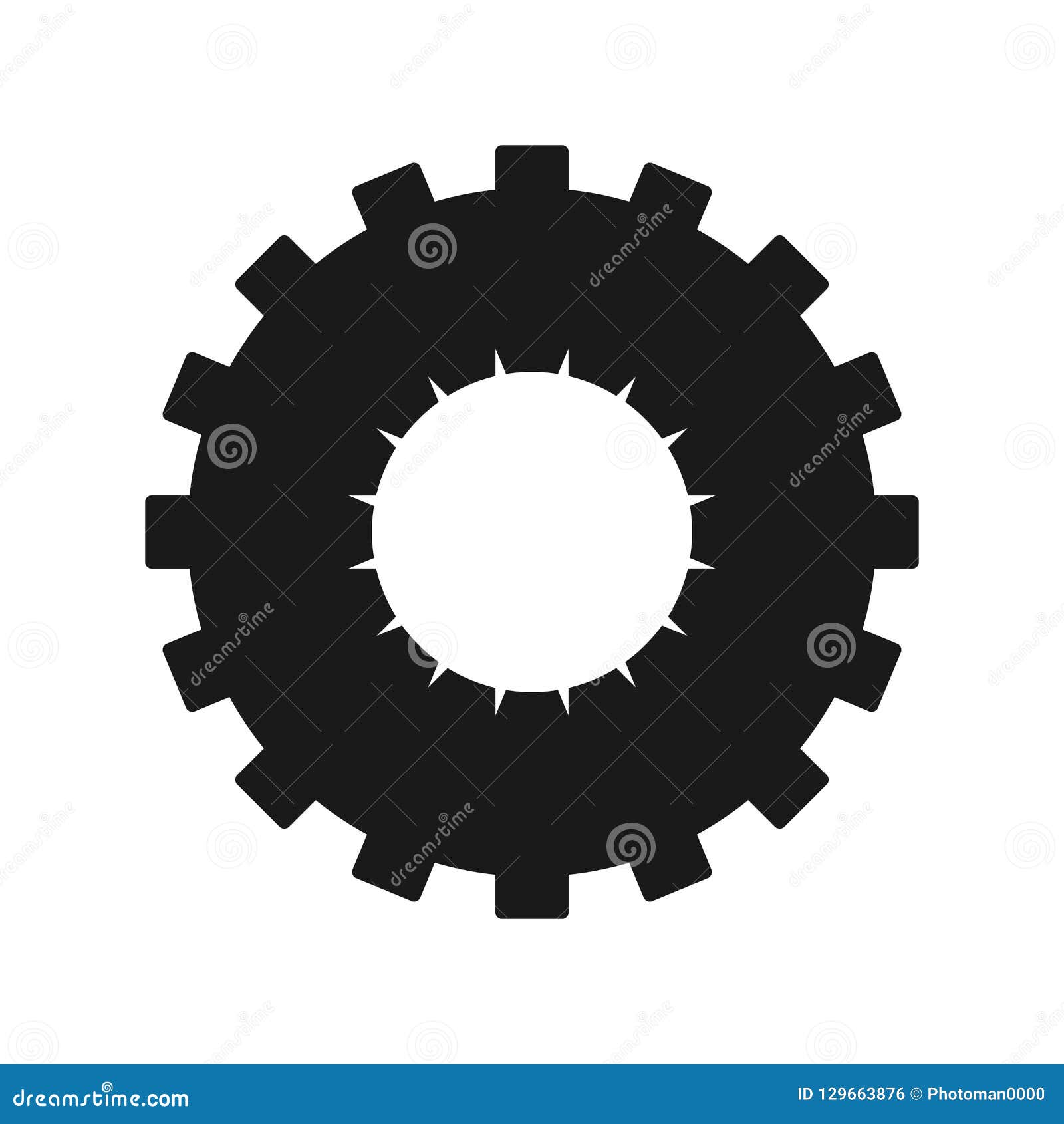 Vector Image Machine Gears and Transmission Parts Stock Vector ...