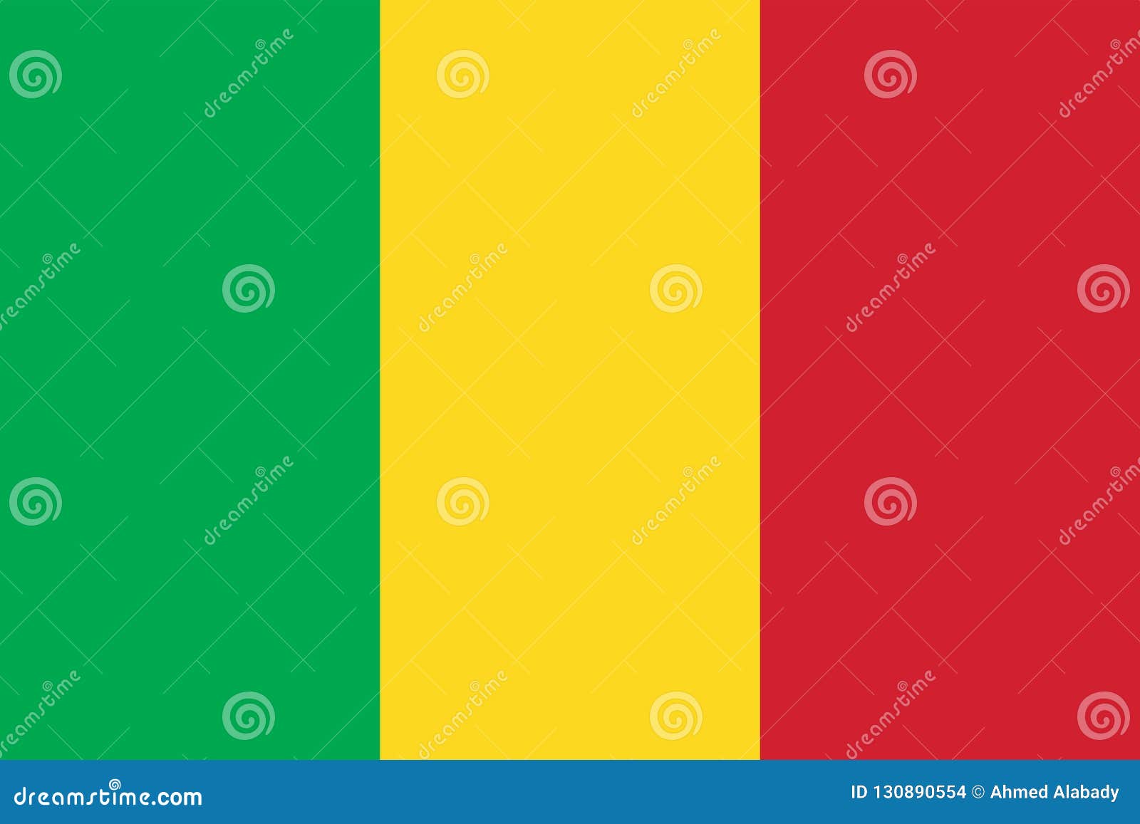 Vector Image for Mali Flag. Based on the Official and Exact Mali Flag ...