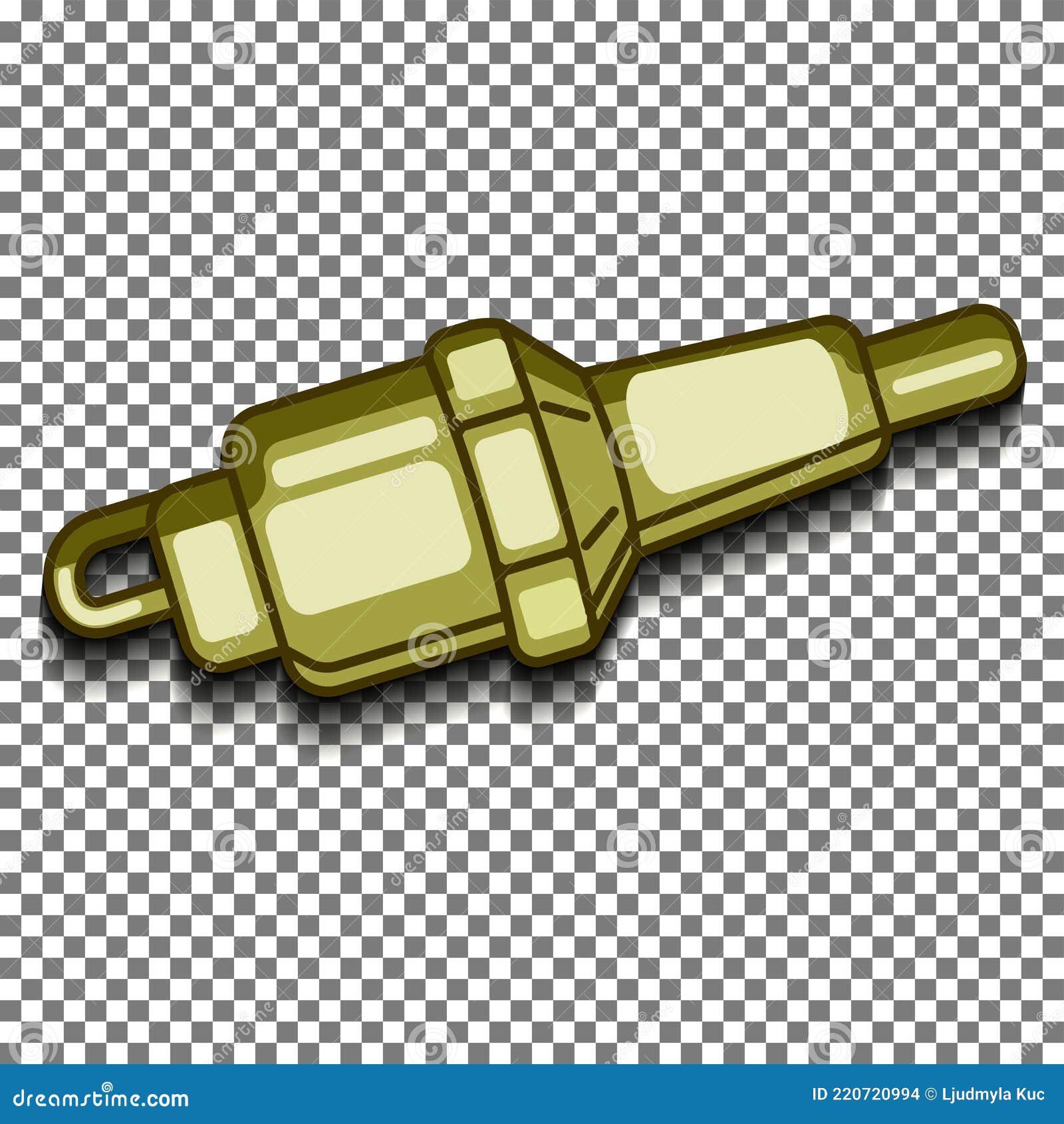 Explosive Weapon Vector Image Stock Vector - Illustration of mechanism ...