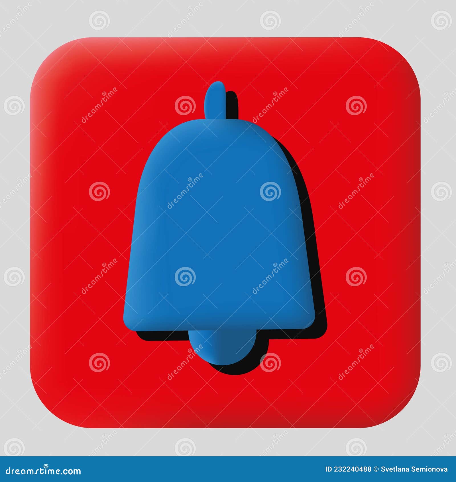 Vector Image of Notification Icons, Bell Stock Vector - Illustration of ...