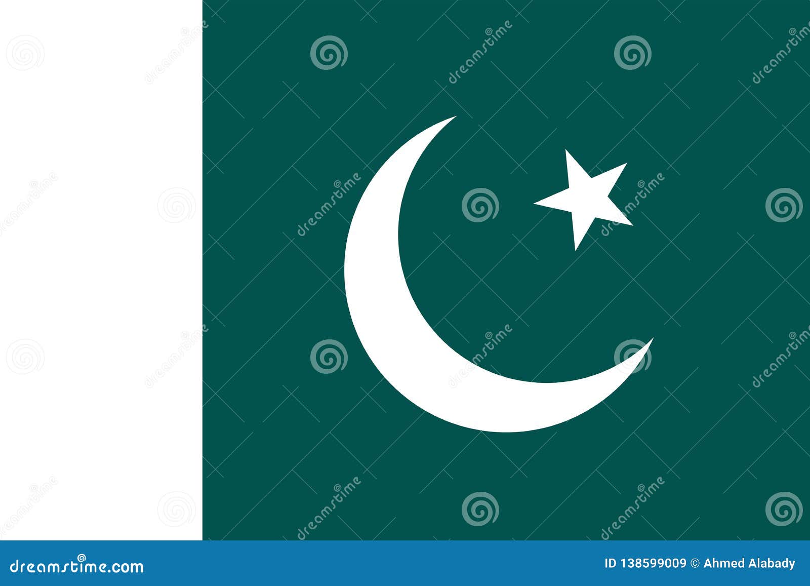 Vector Image of Pakistan Flag Stock Vector - Illustration of freedom ...