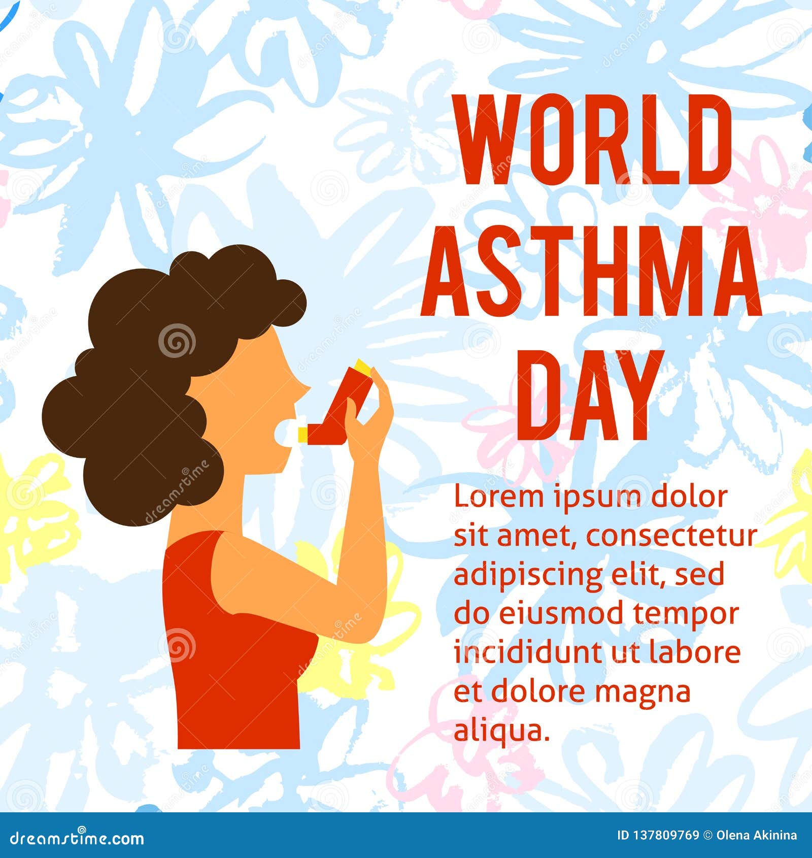 Vector Inhaler Icon For Medical Poster, Inhaler Advertisement, Asthma ...