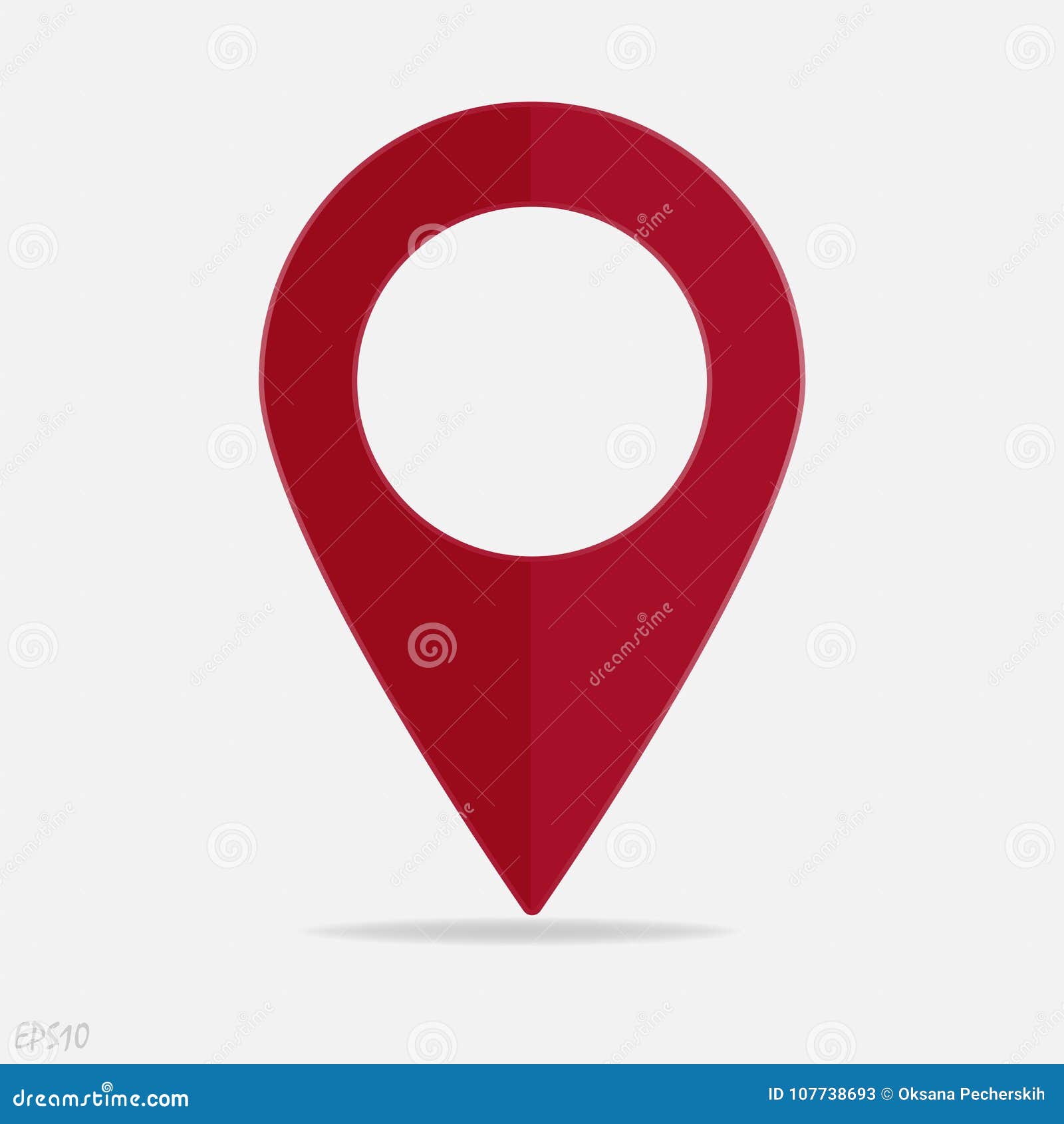 Gps Icon Red