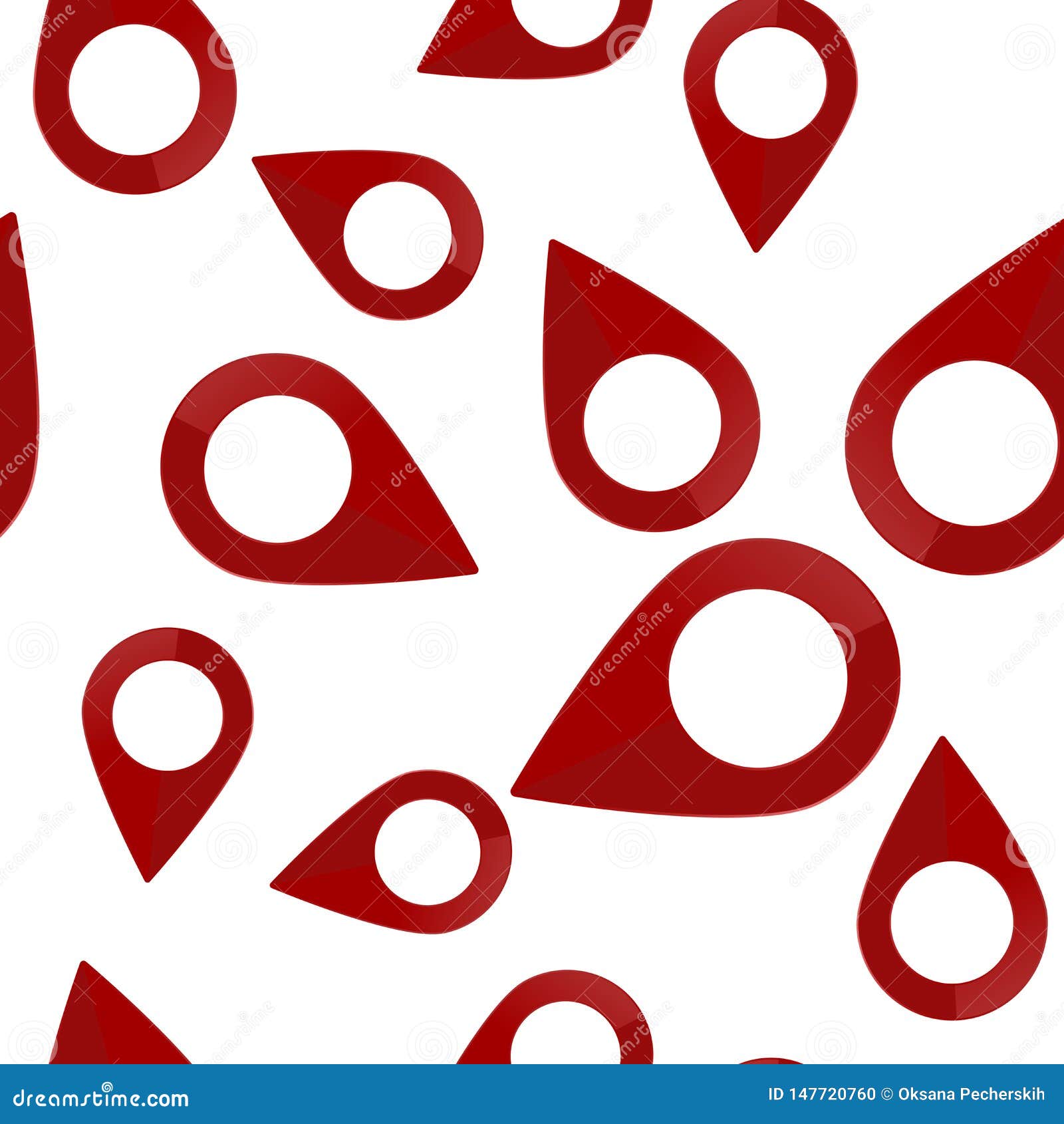 Vector Image Positioning on the Map. Mark Icon Stock Vector ...