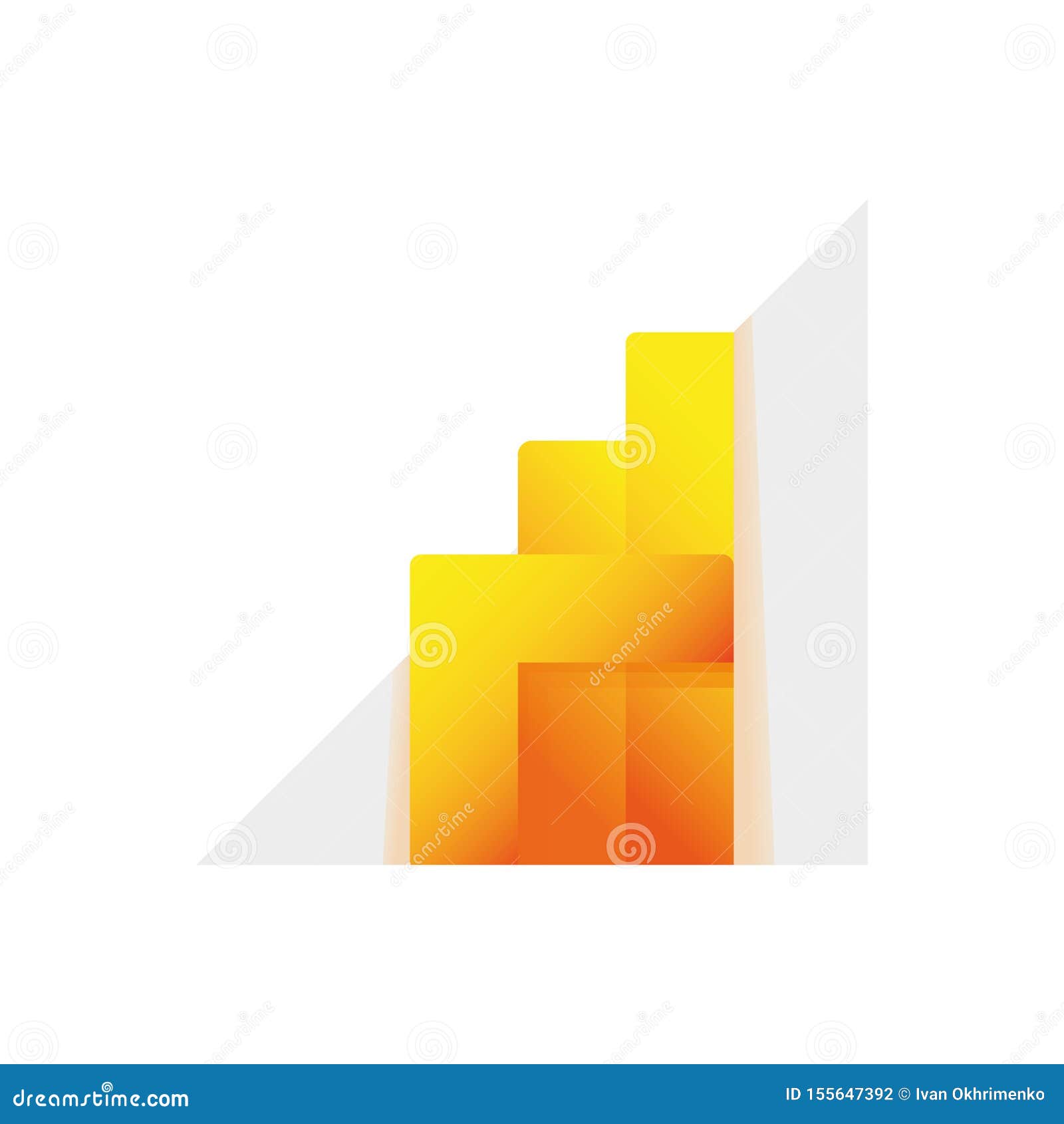 Vector Image of a Progress Element. Stock Vector - Illustration of data ...