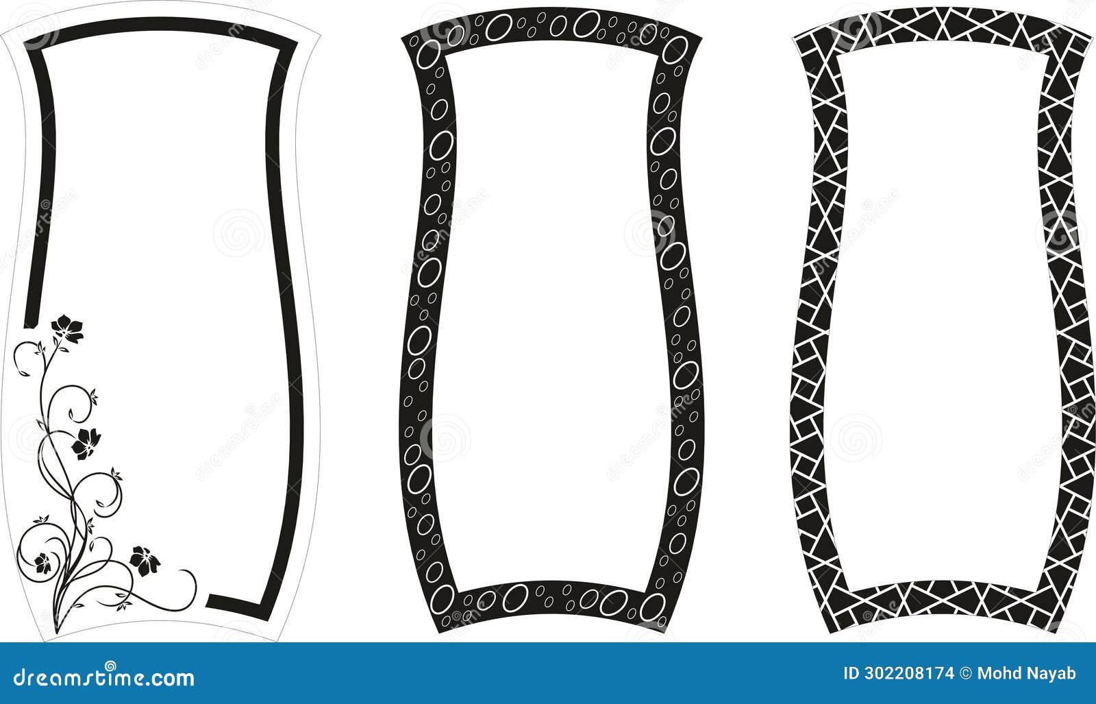 Vector Image.sandblast.abstraction Border Design Pattern Stock Vector ...