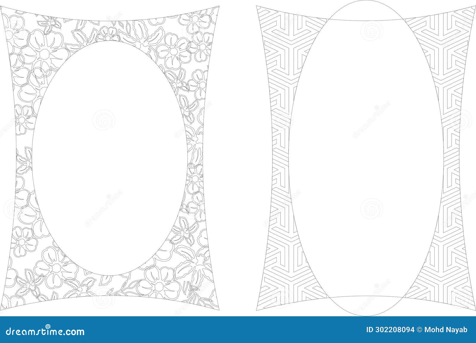 Vector Image.sandblast.abstraction Border Design Pattern Stock Vector ...